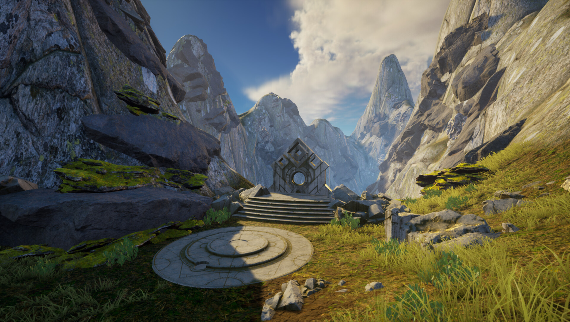 ArtStation - Mountain Ruins l UE4