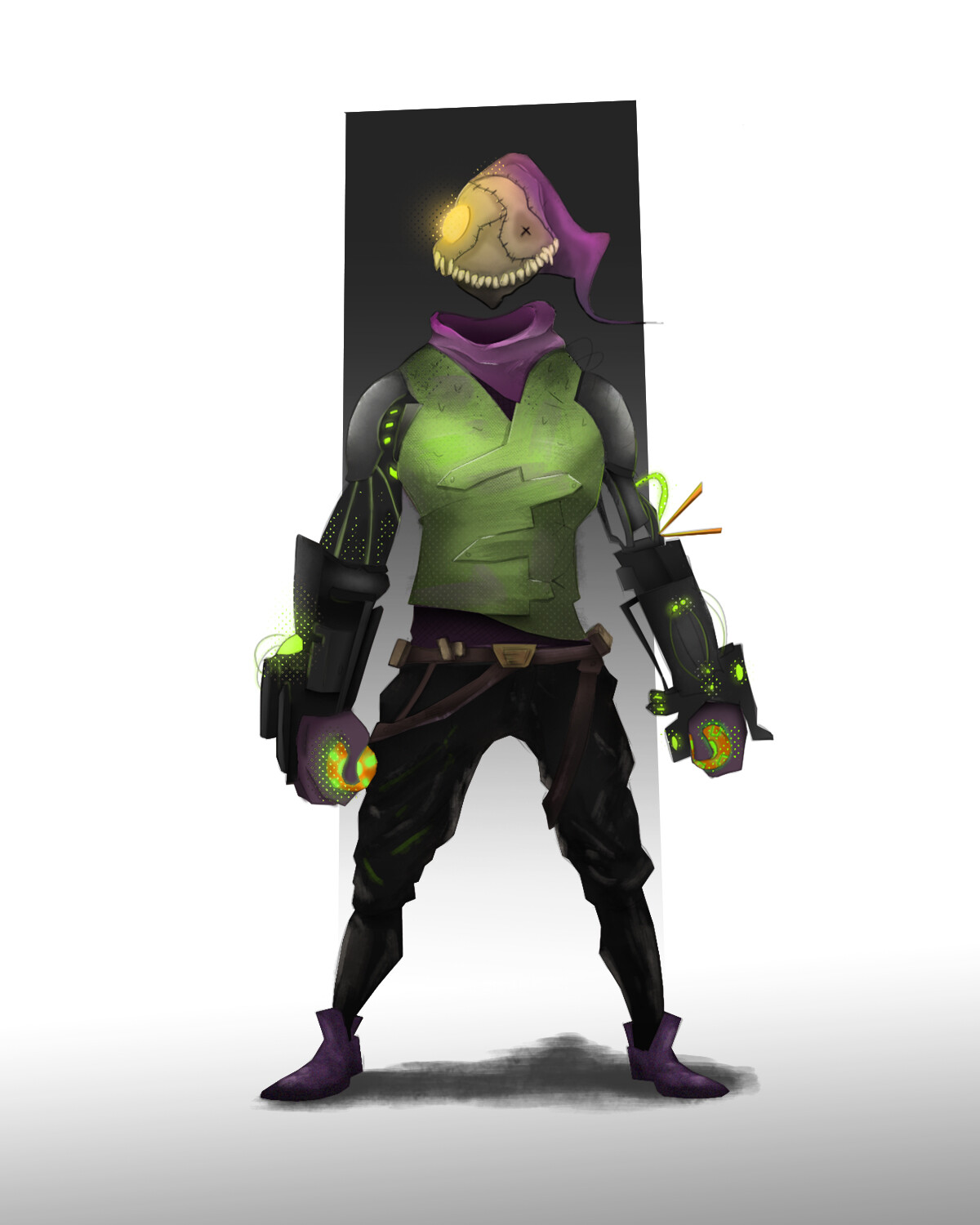 ArtStation - Green goblin character design