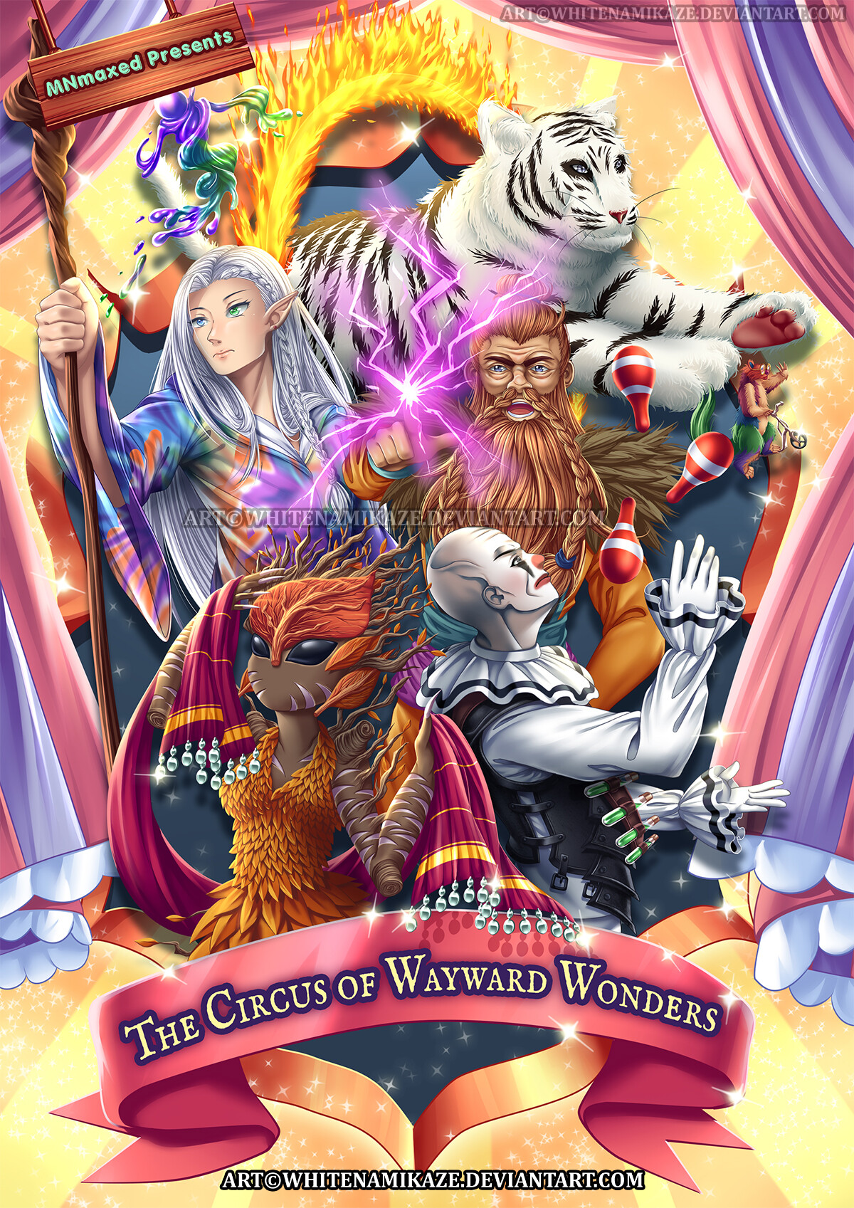 ArtStation - COM - Circus Poster