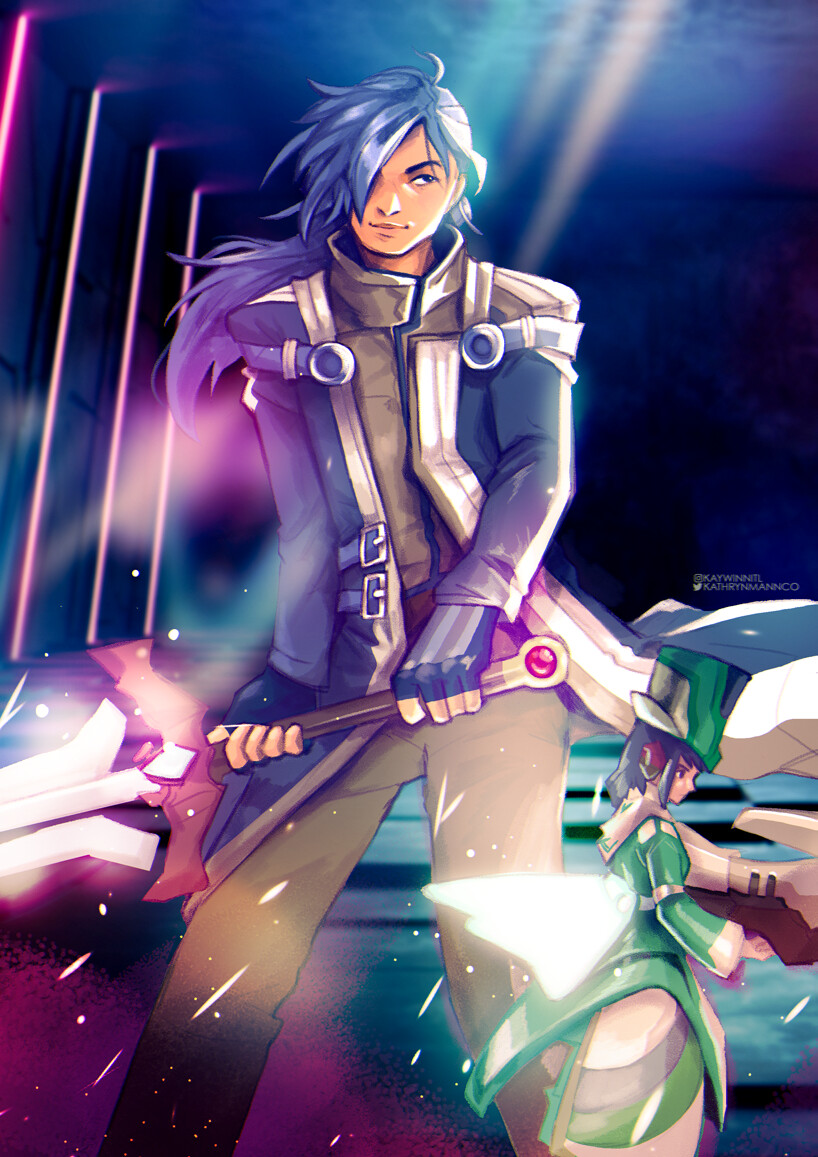 ArtStation - Phantasy Star Universe Commission