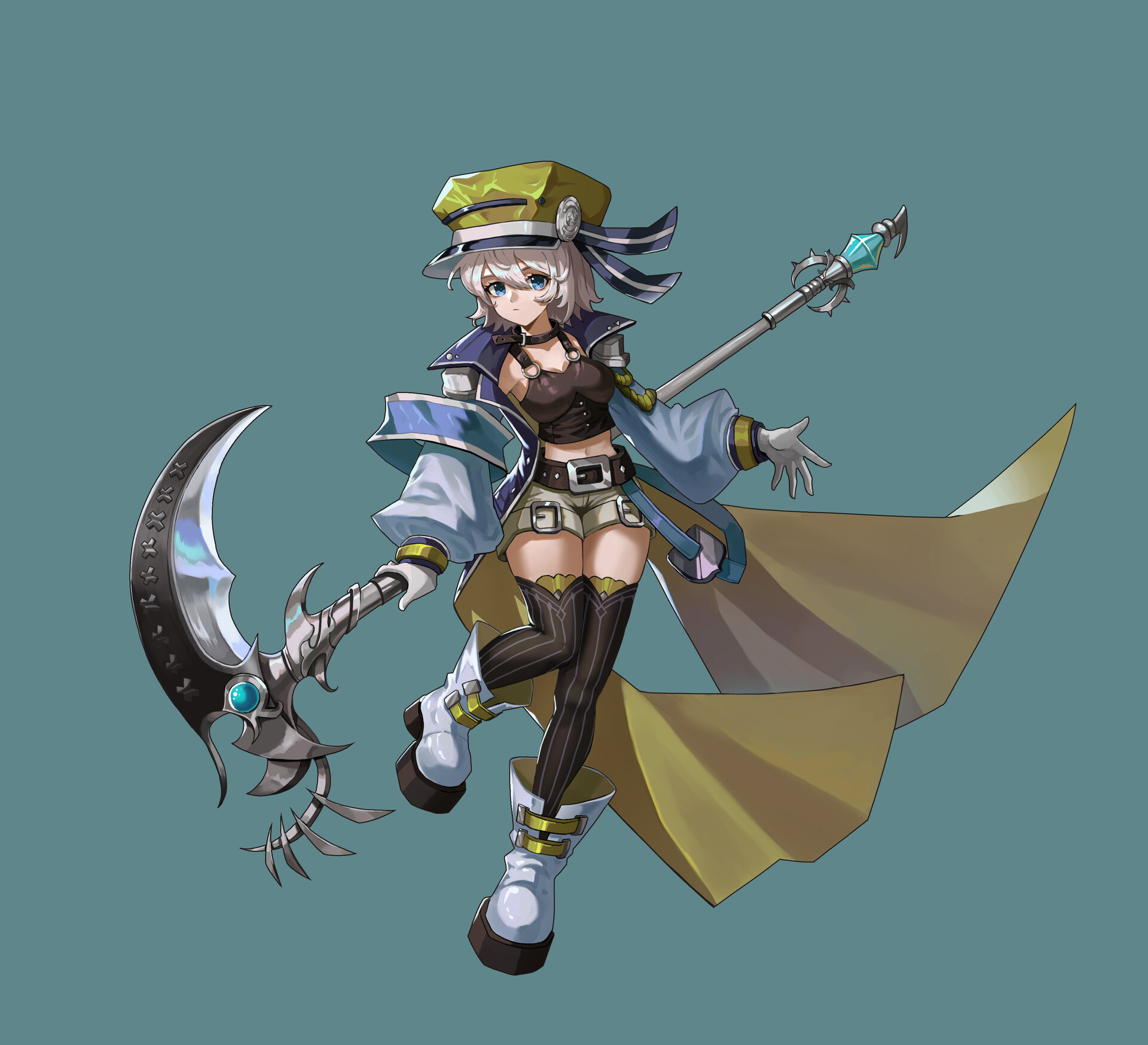 ArtStation - Death's Scythe girl