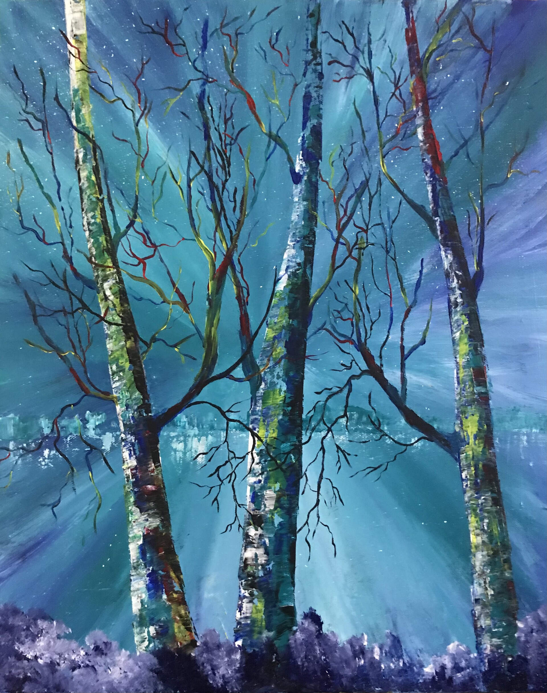 ArtStation - City reflections