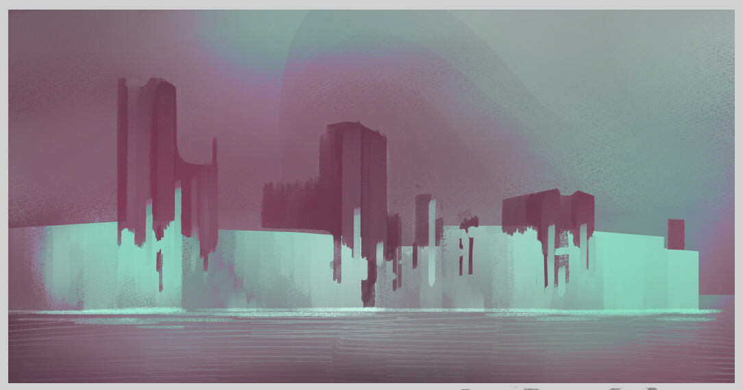 Ruben Menzel - University Project "BY ALL MEANS" - Environment work