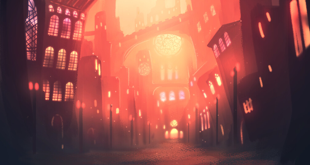 ArtStation - University Project "BY ALL MEANS" - Environment work