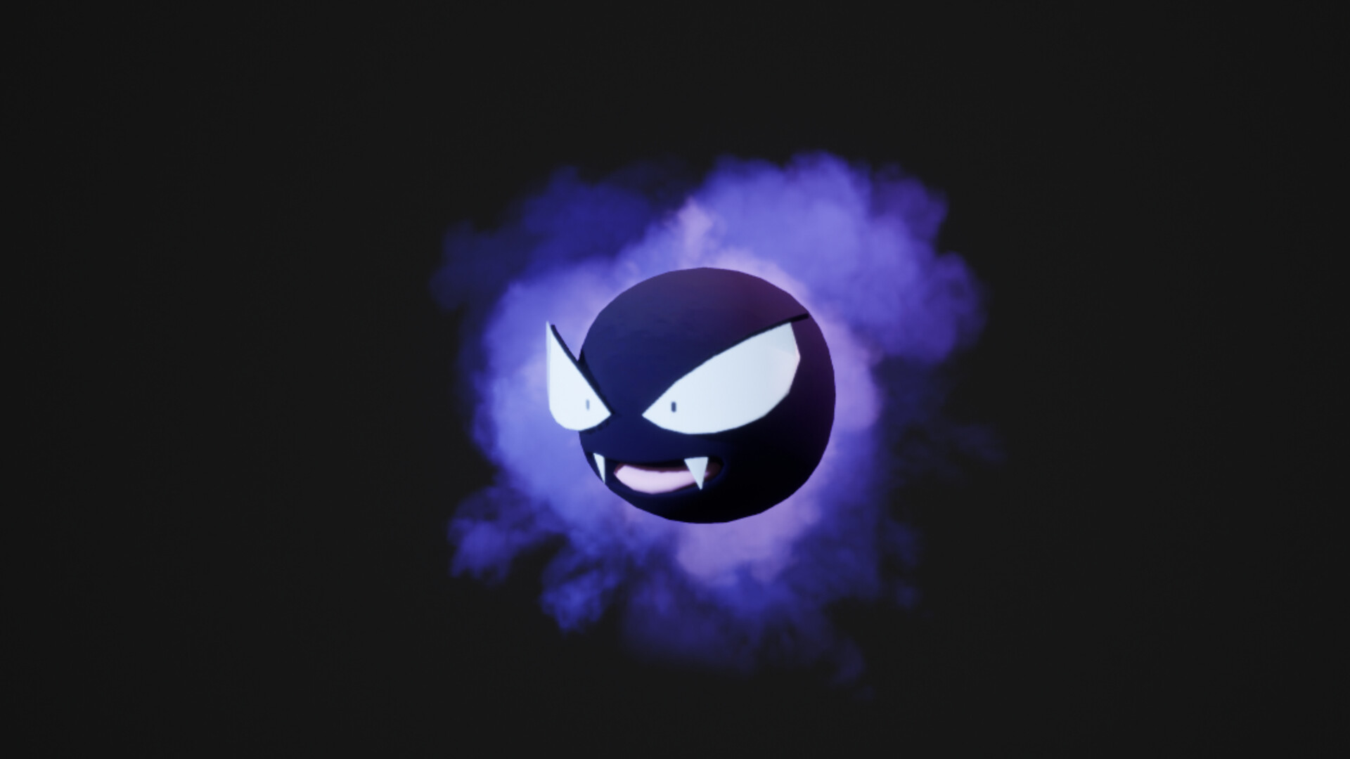 ArtStation - Gastly from Pokemon