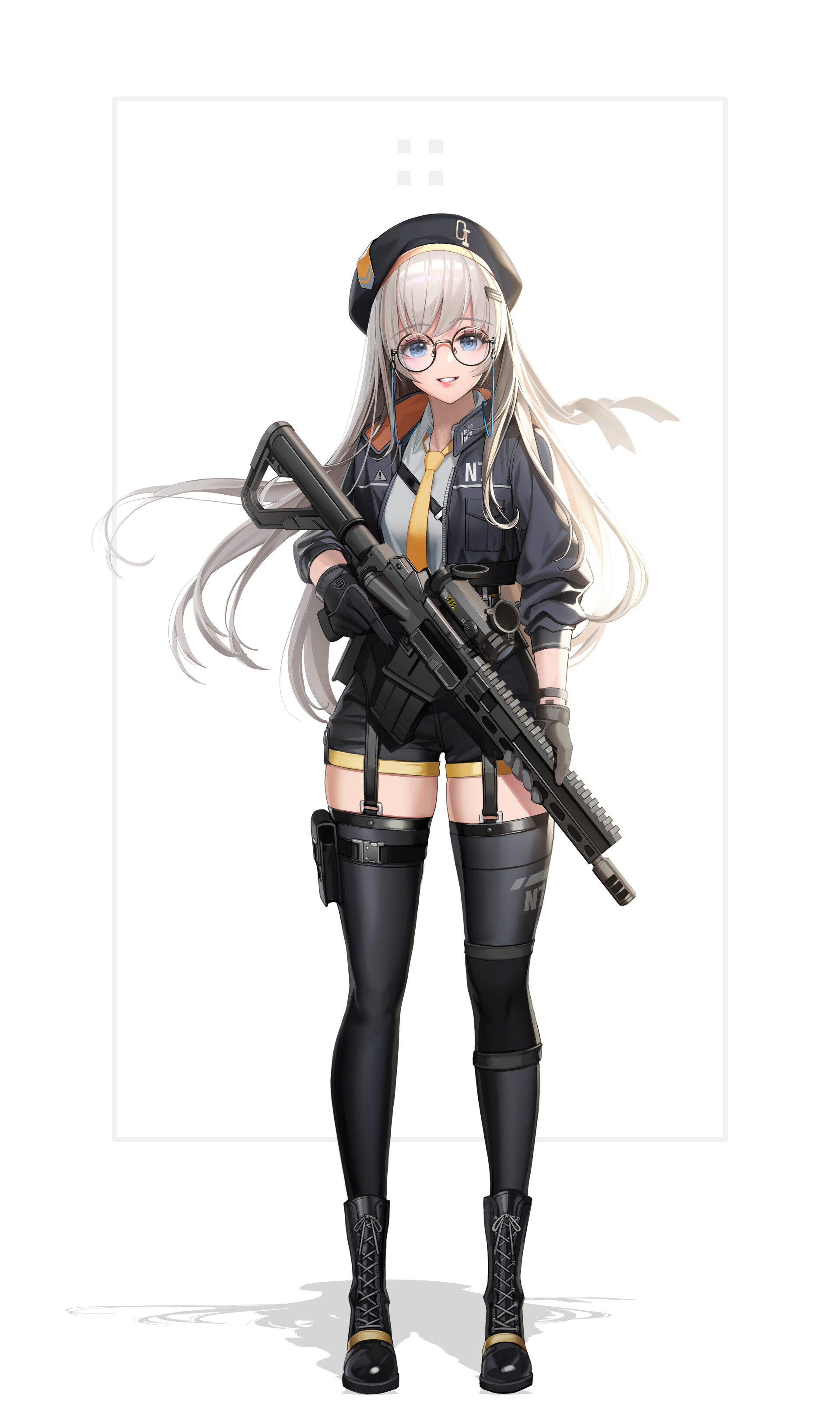 Artstation Glasses Girl