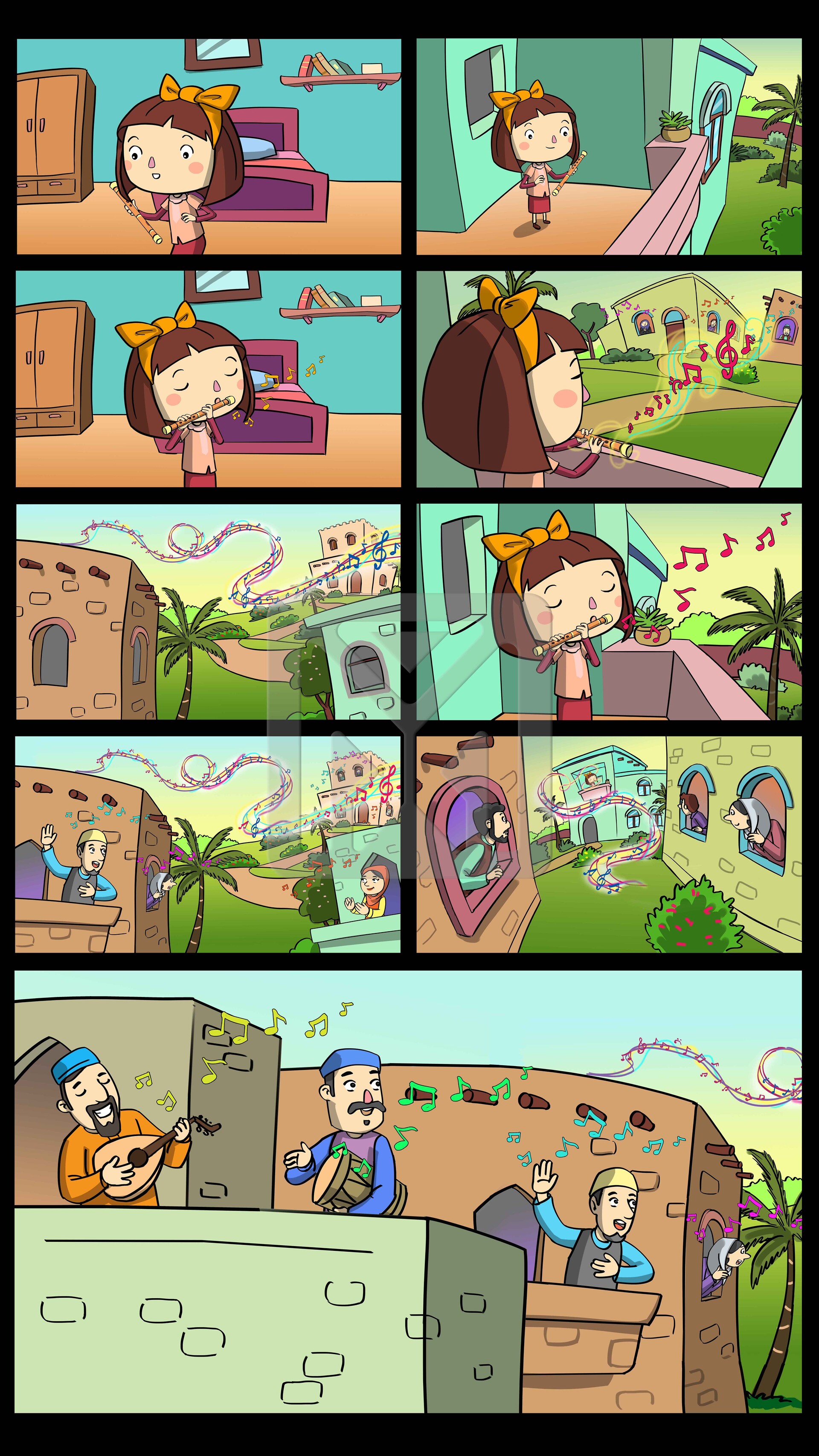 ArtStation - Storyboard Sample 9