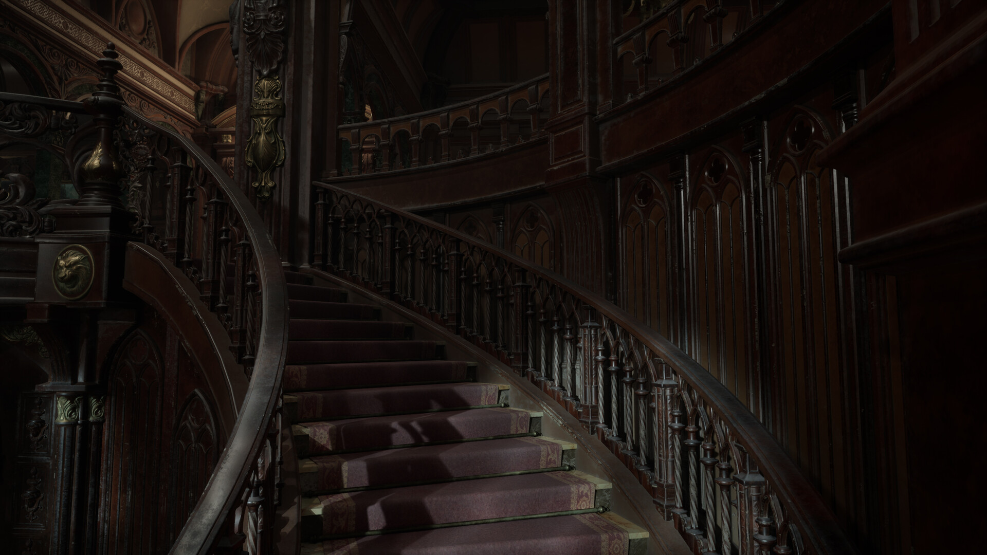 B.O.W.👁‍🗨 - UE4 Opera house Front hall RTX