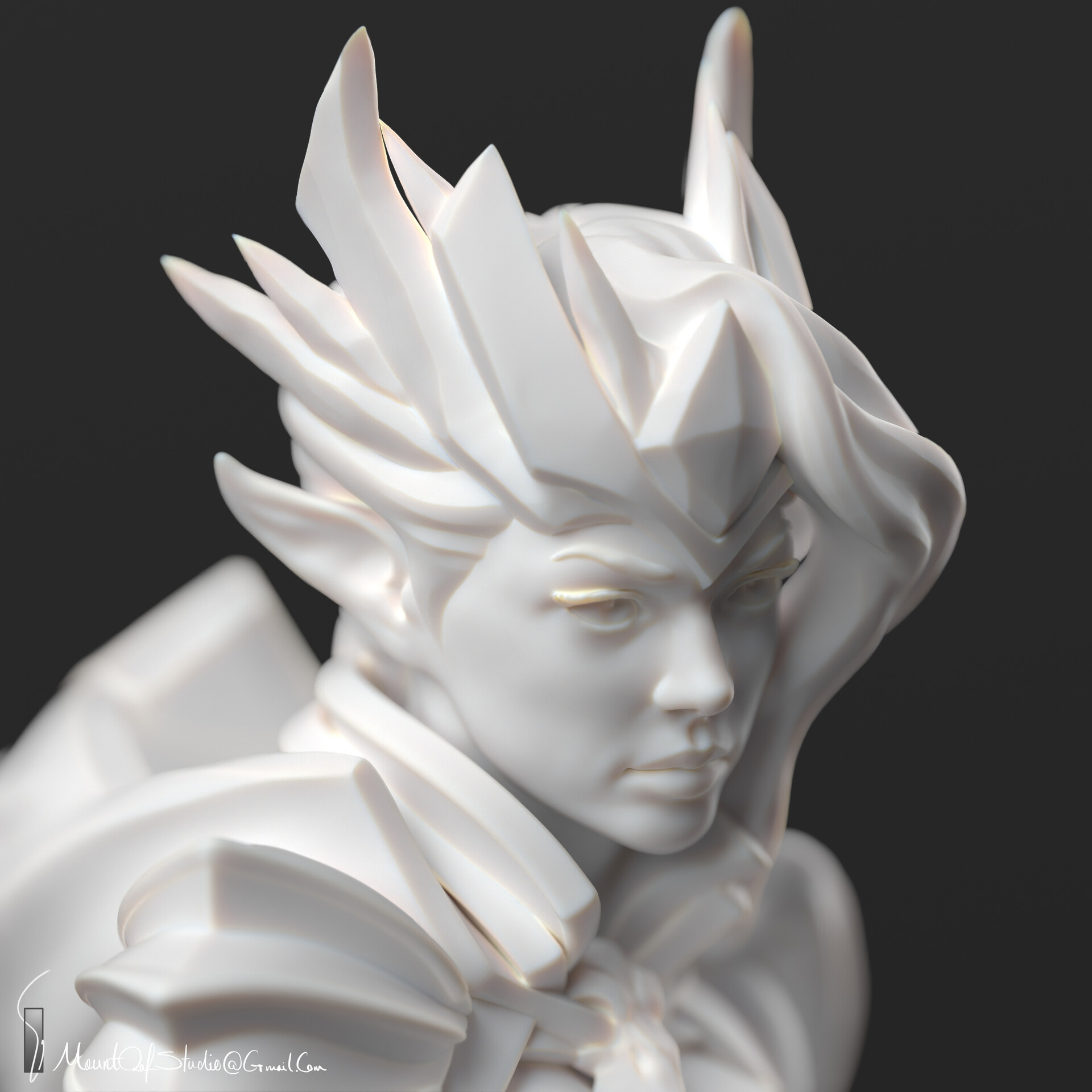 ArtStation - Frost Elf