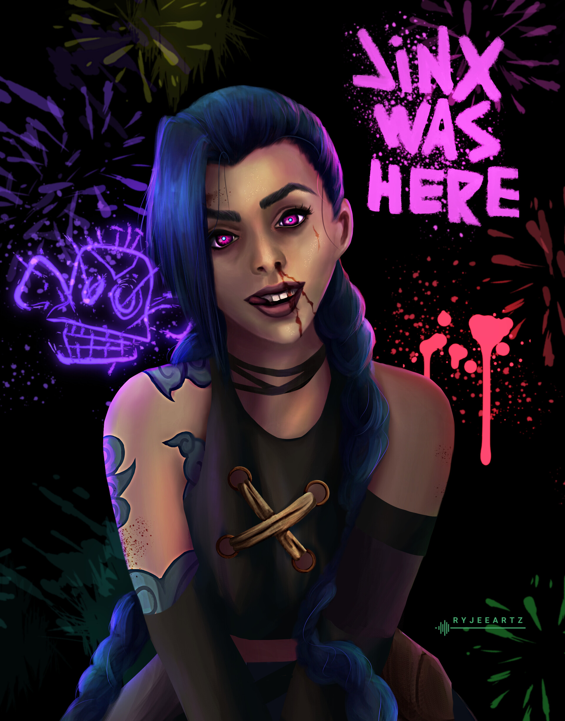 ArtStation - Jinx (Arcane)