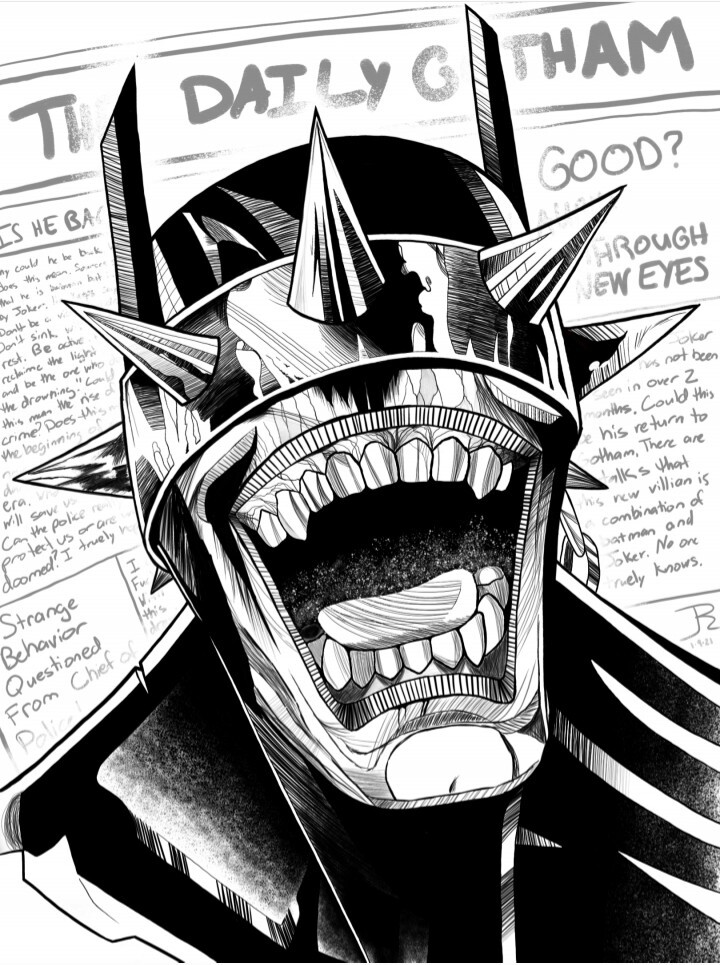 ArtStation - Batman that laughs