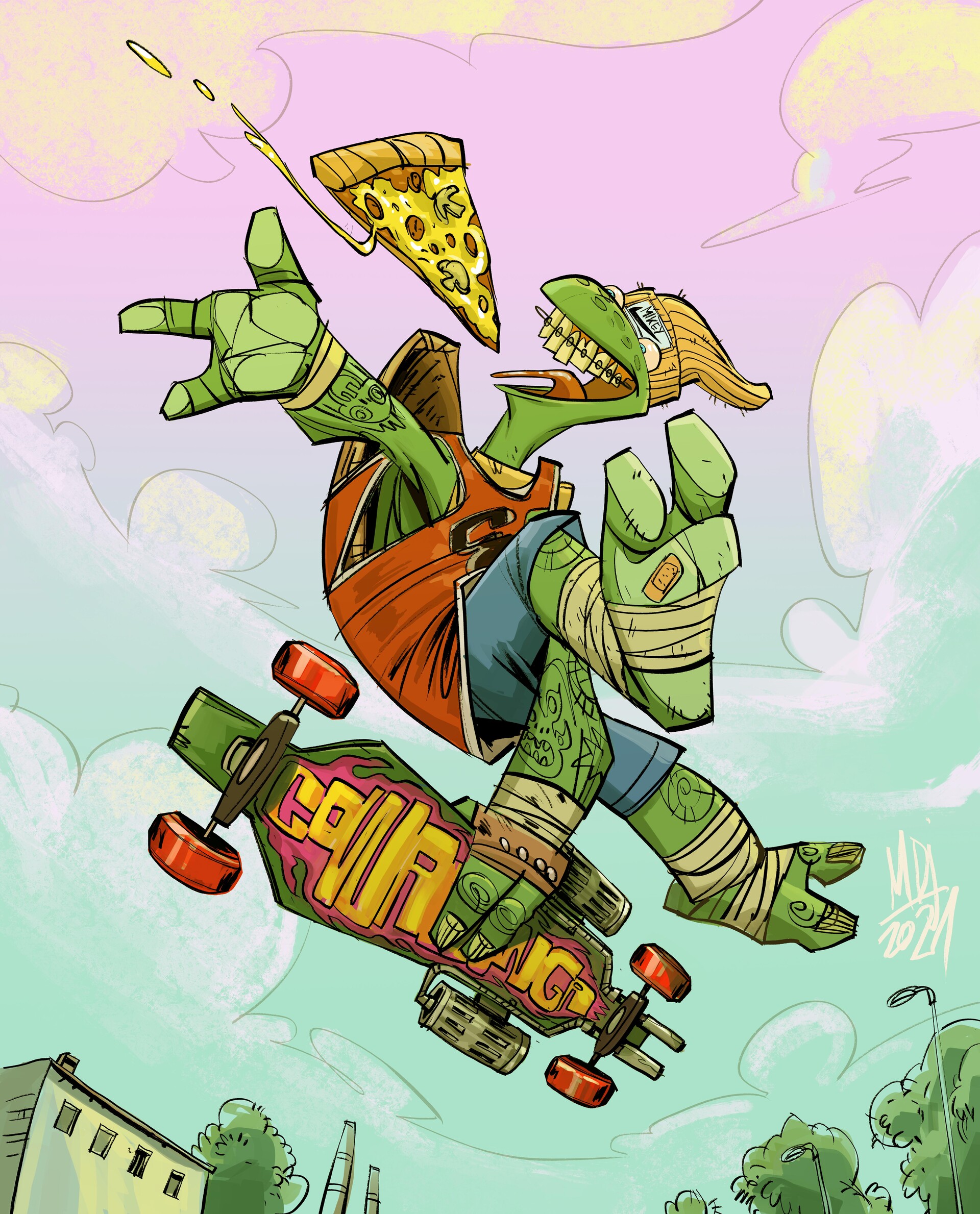 ArtStation - TMNT Mikey