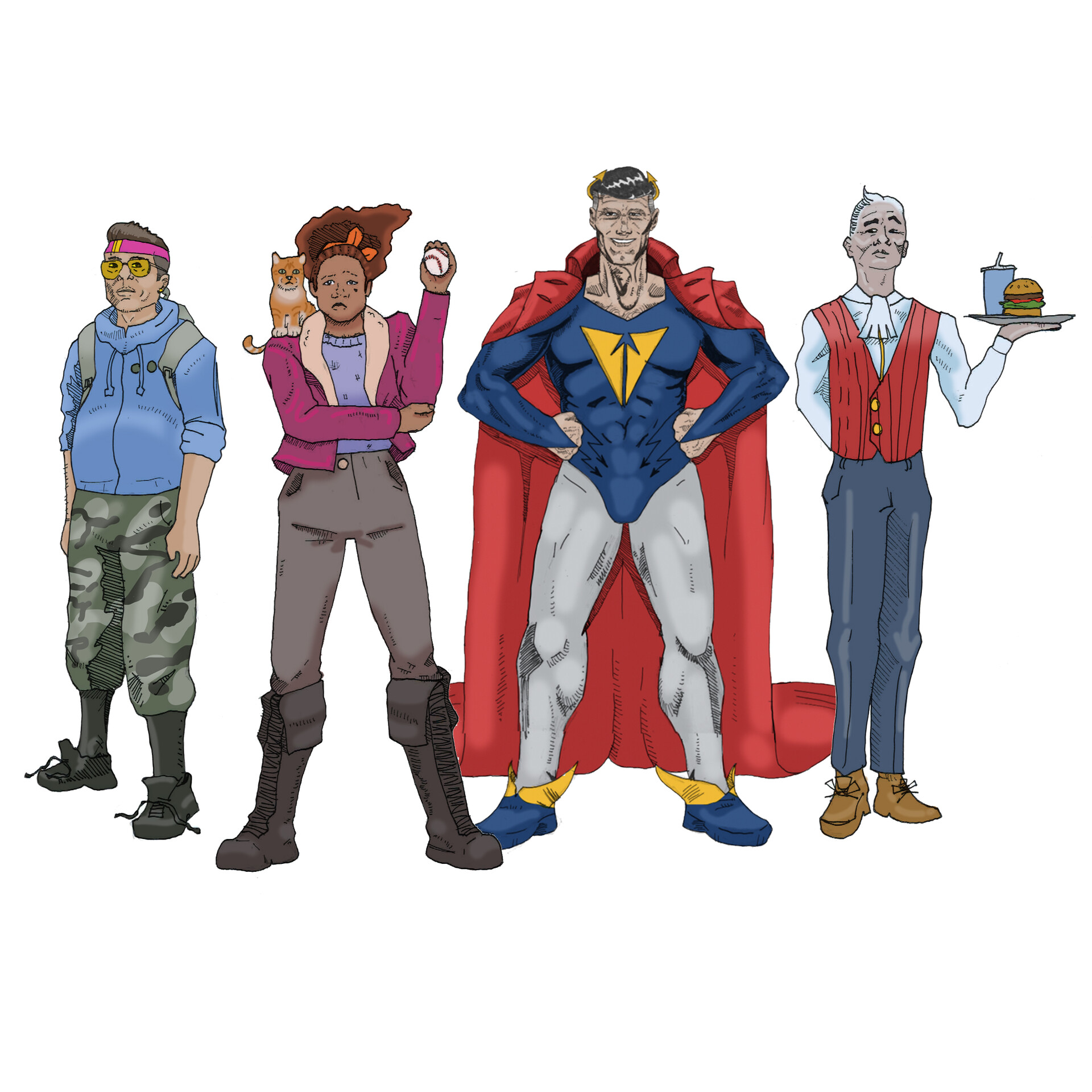 Sam Lawrie - Characters from The Fix