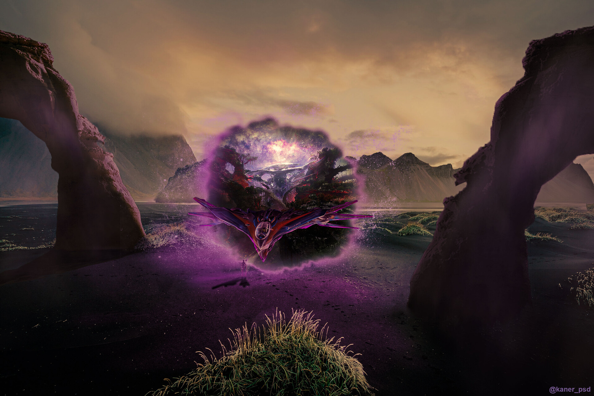 ArtStation - Portal to Earth