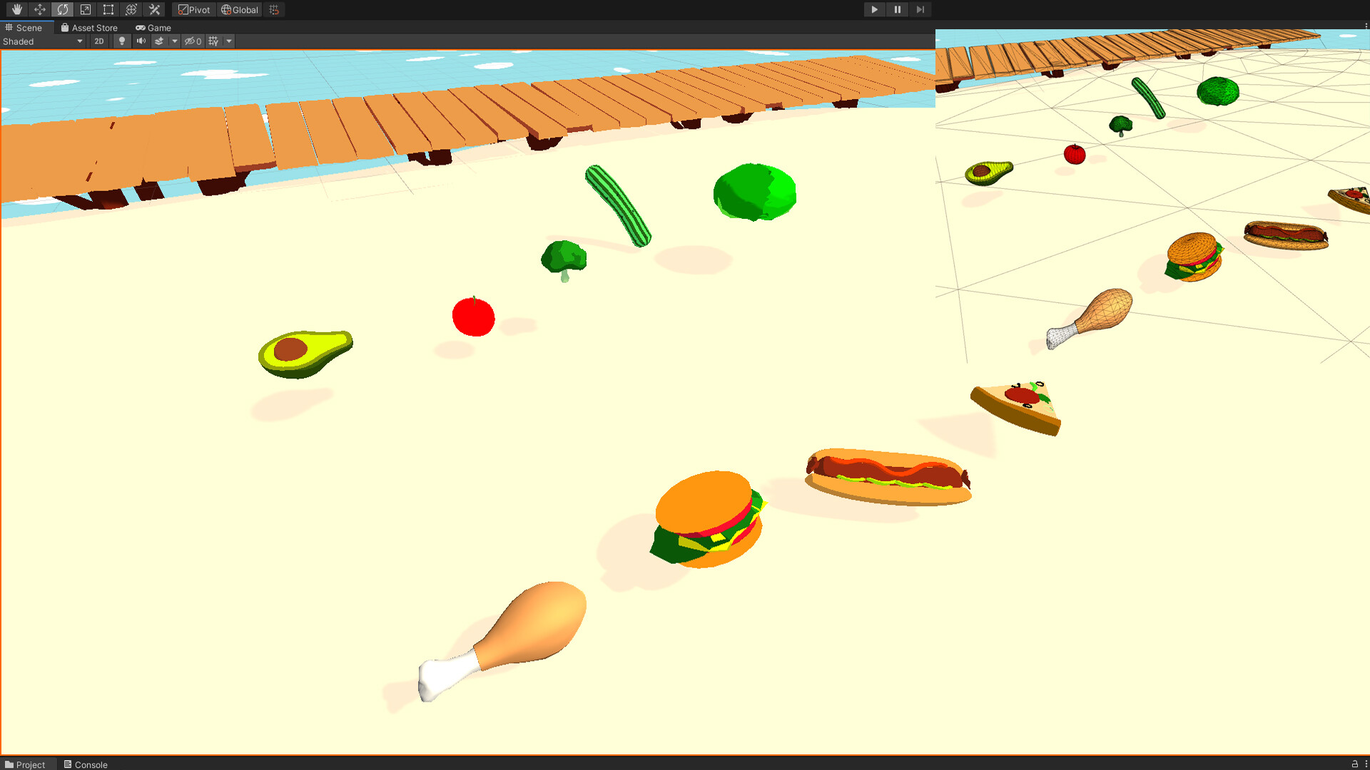 ArtStation - Low Poly Game asset Foods