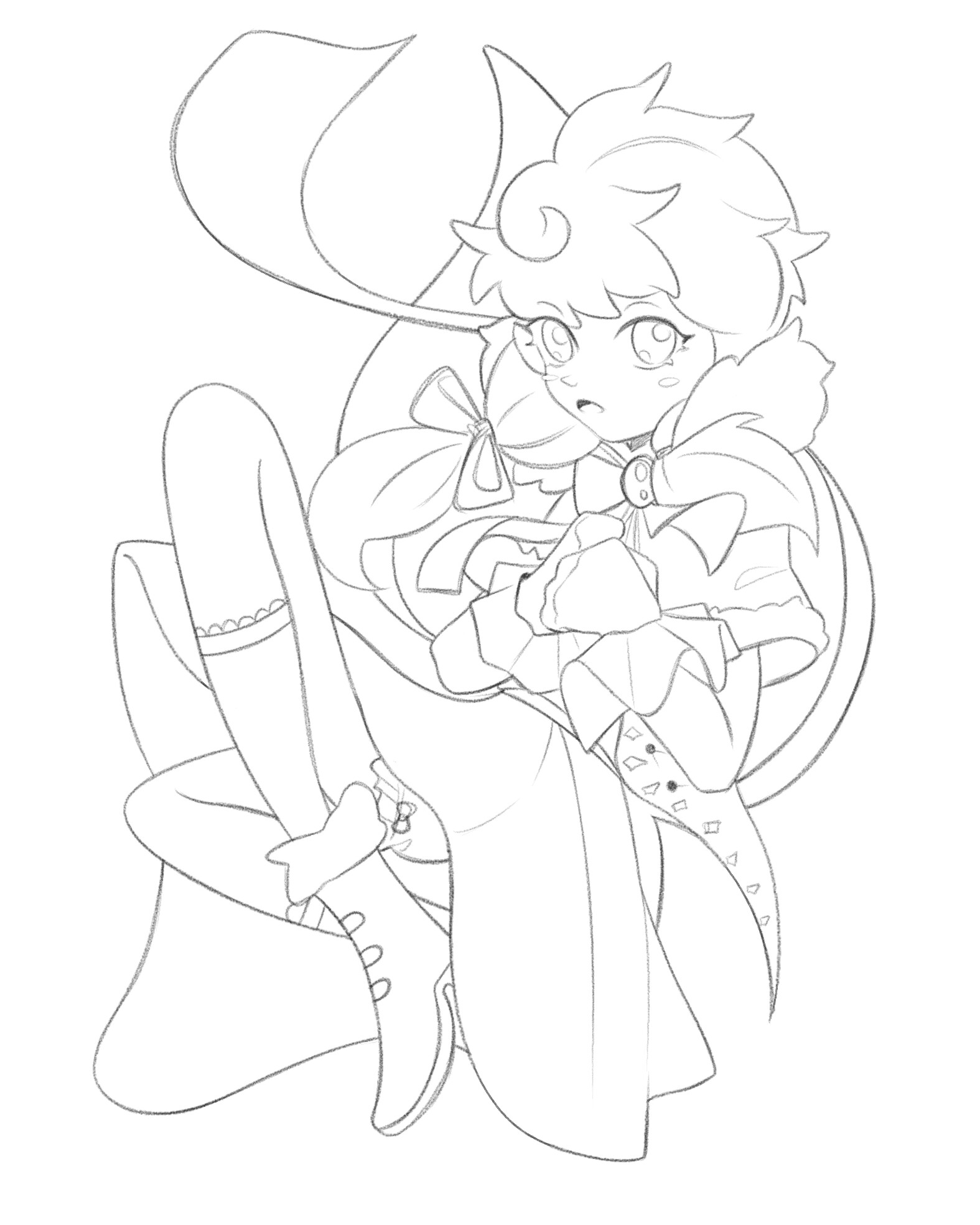 ArtStation - OC - Lineart