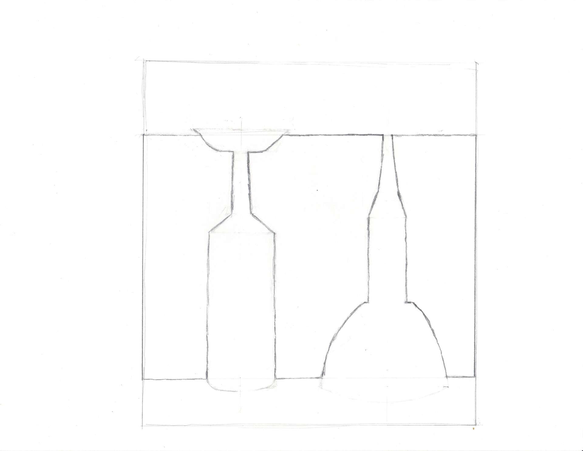 ArtStation - Simple studies of negative space from observation