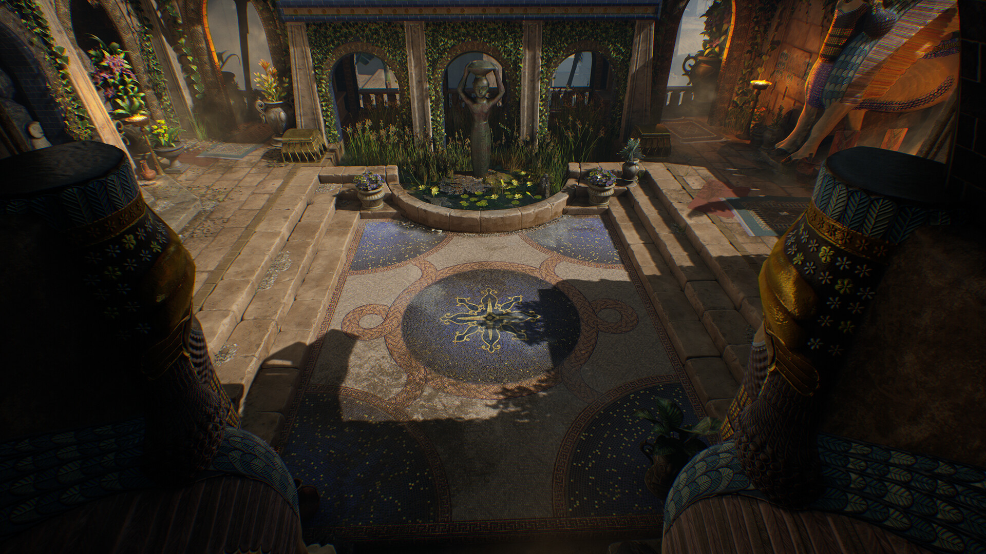 Nansy Khanano - Semiramis' Courtyard | Assyrian 3D Environment Diorama ...