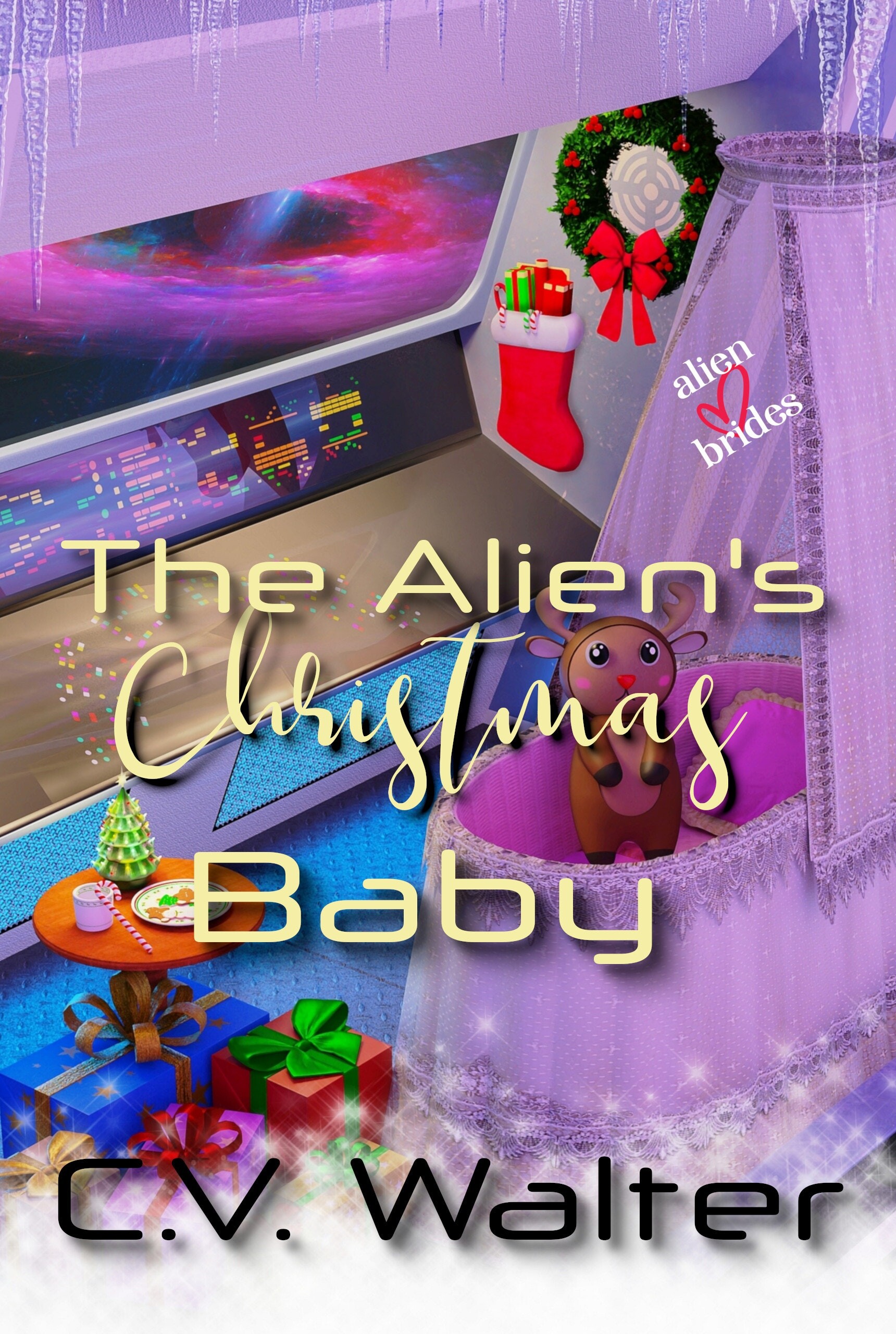 ArtStation - Cover Commission - The Alien's Christmas Baby