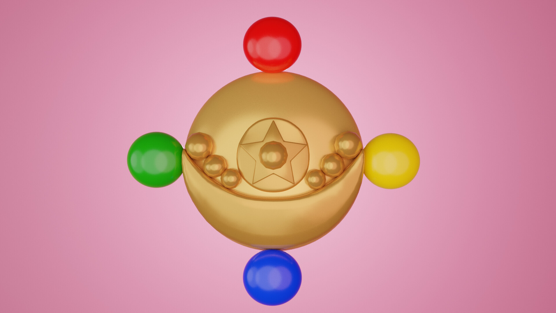 ArtStation - Sailor Moon Crystal - Transformation Brooch