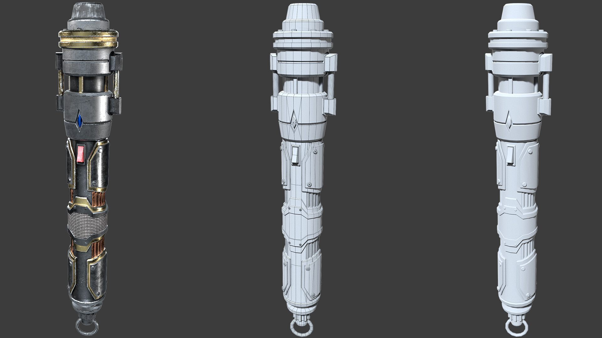 ArtStation - Dead Master Lightsaber