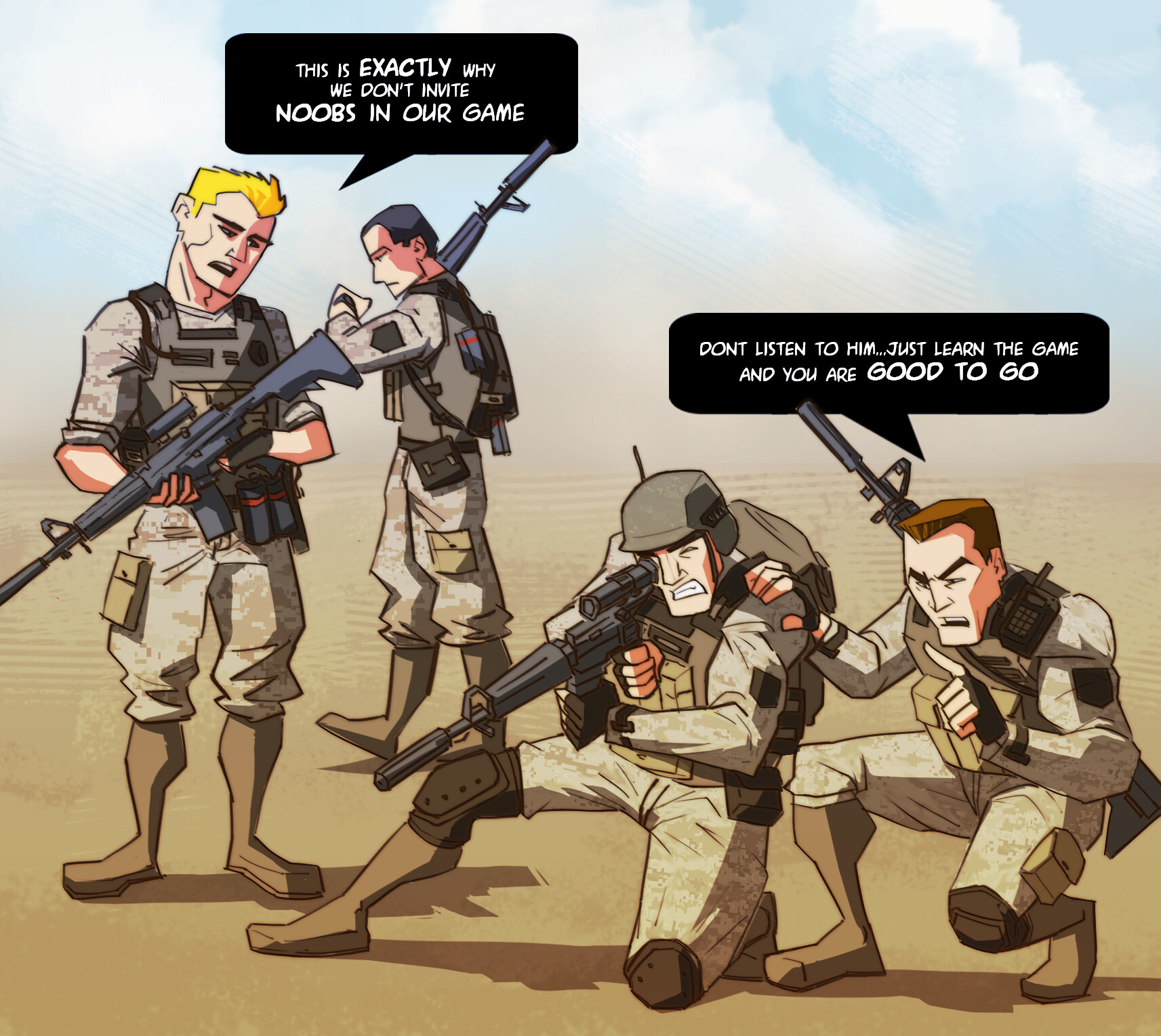 ArtStation - Battle Ground