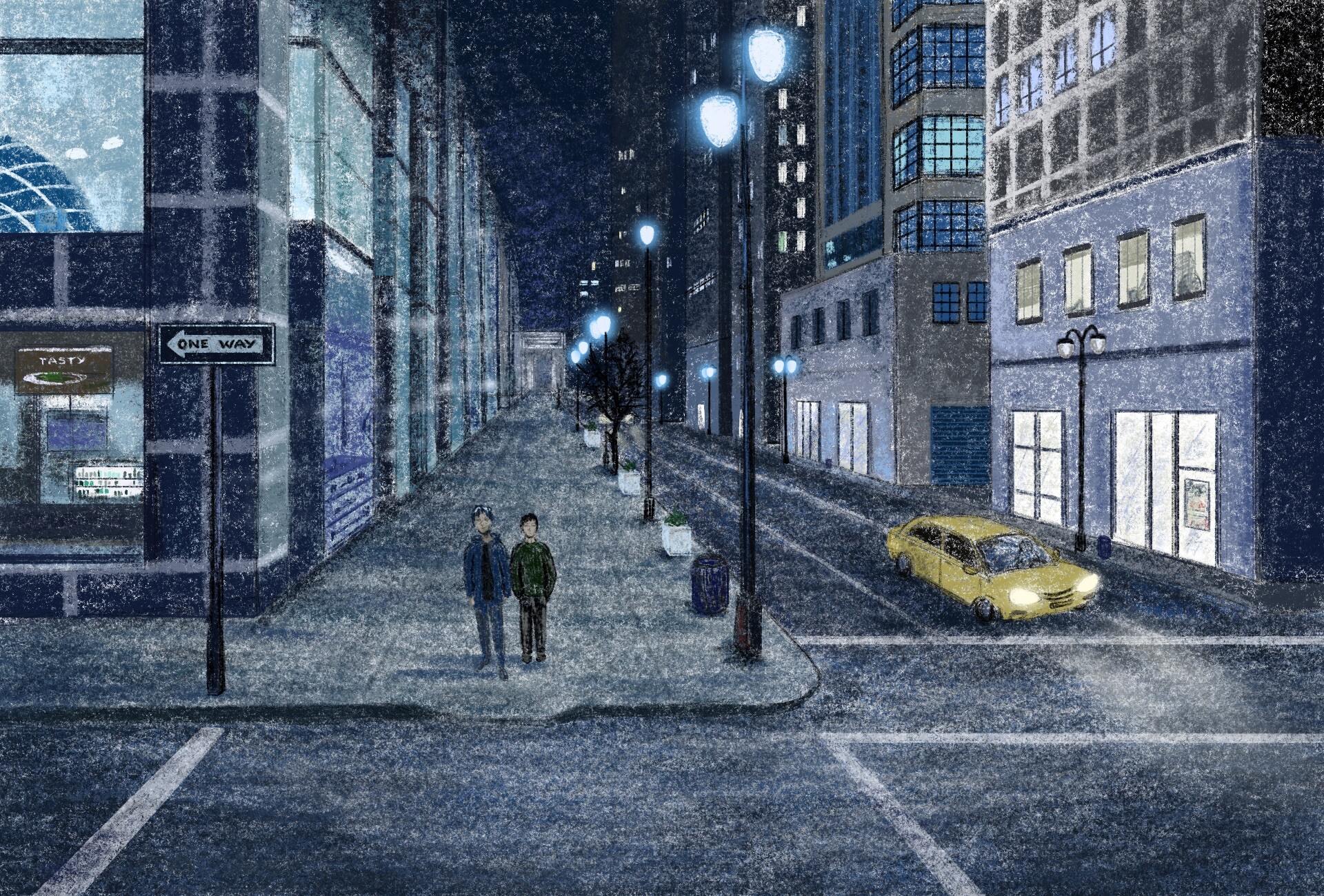 ArtStation - Night Street