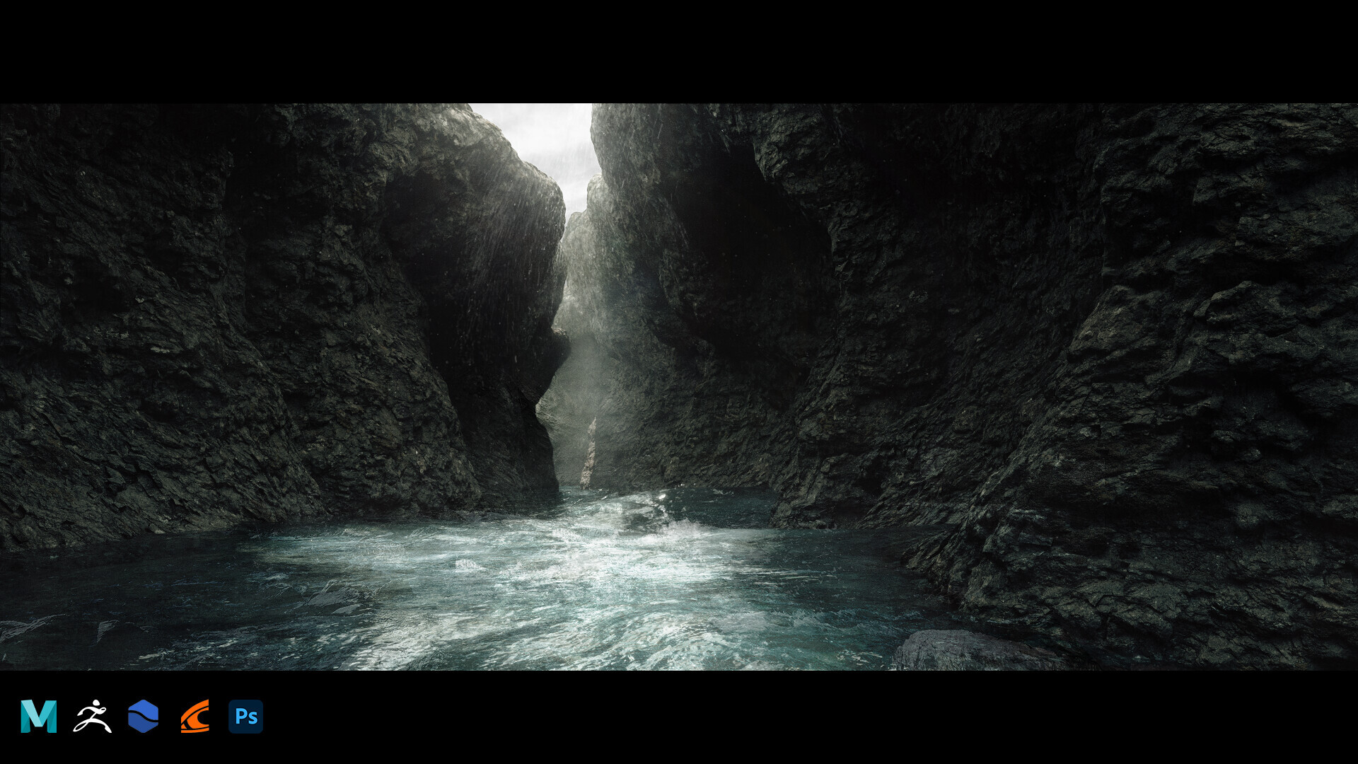 ArtStation - River Rapids