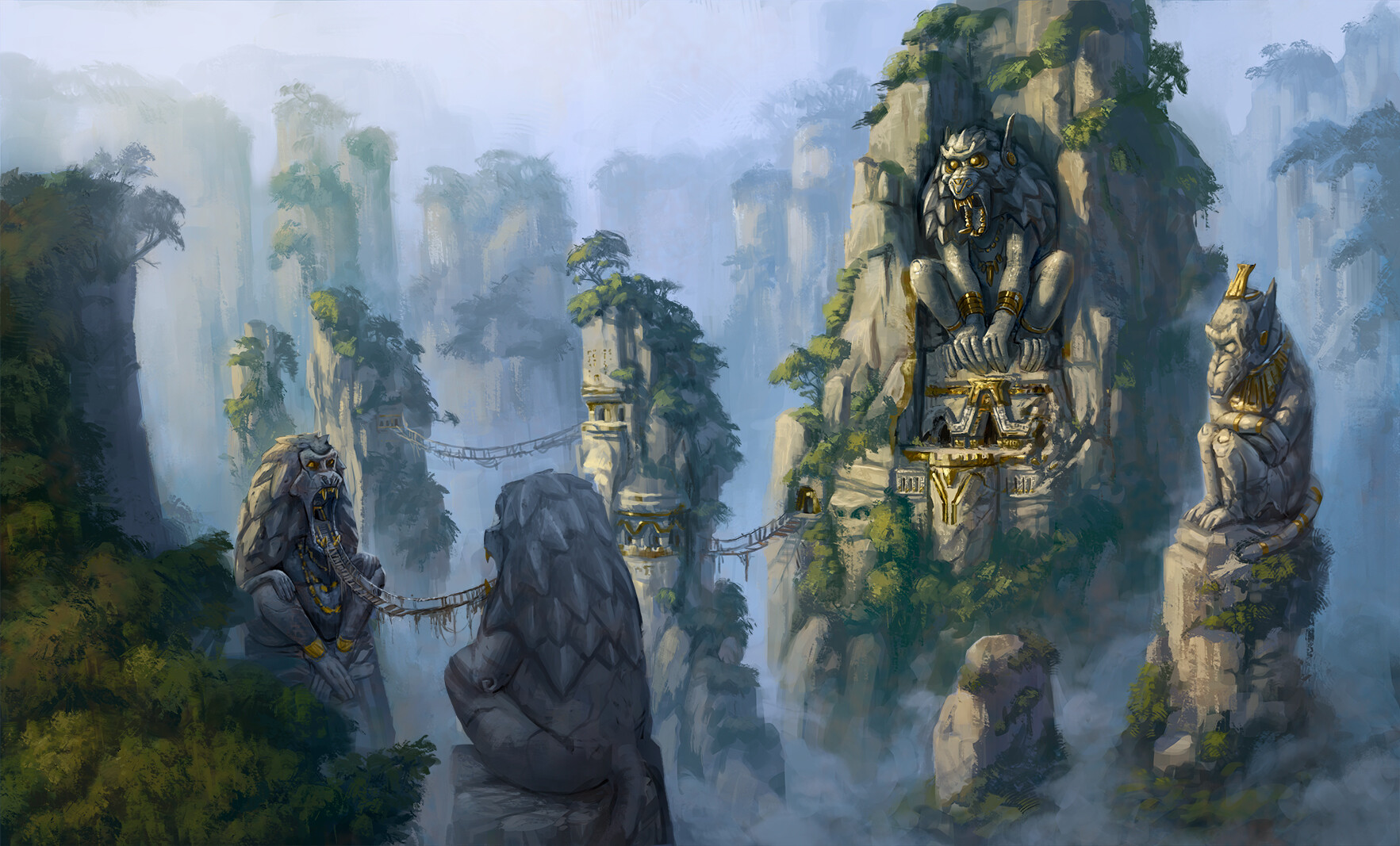 ArtStation - Arnak Monkey Temple