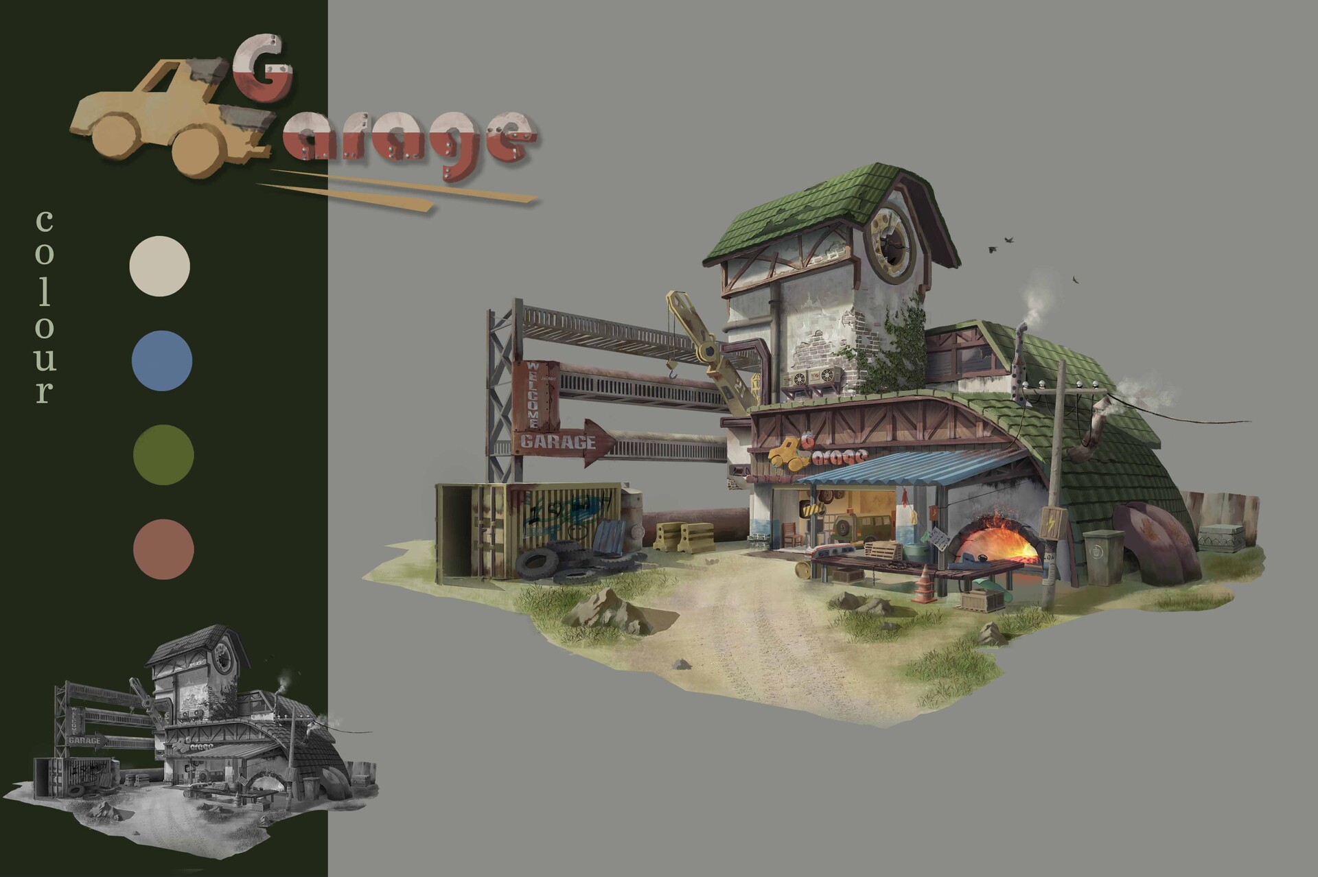ArtStation - Garage
