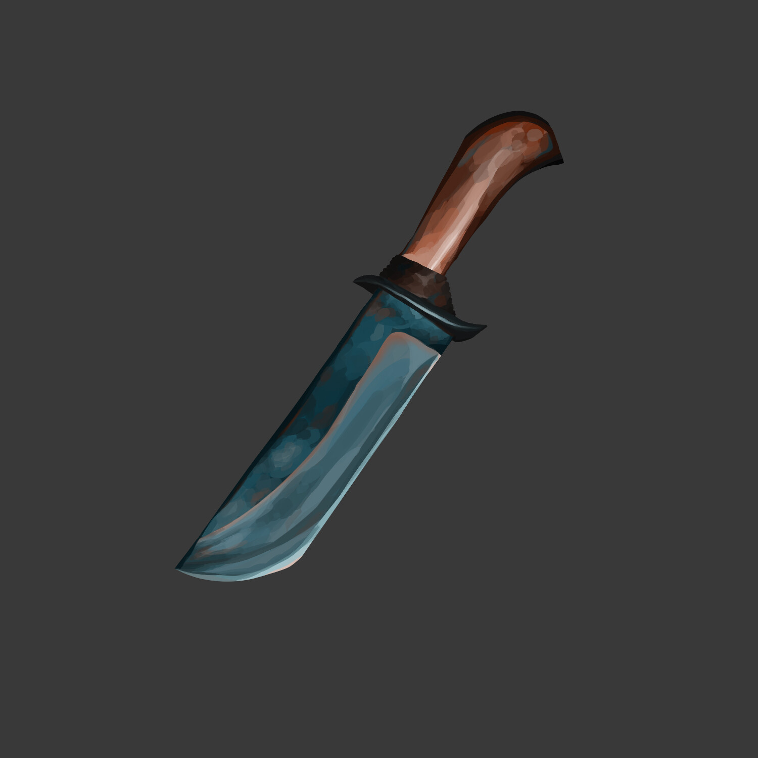 how to draw a realistic knife