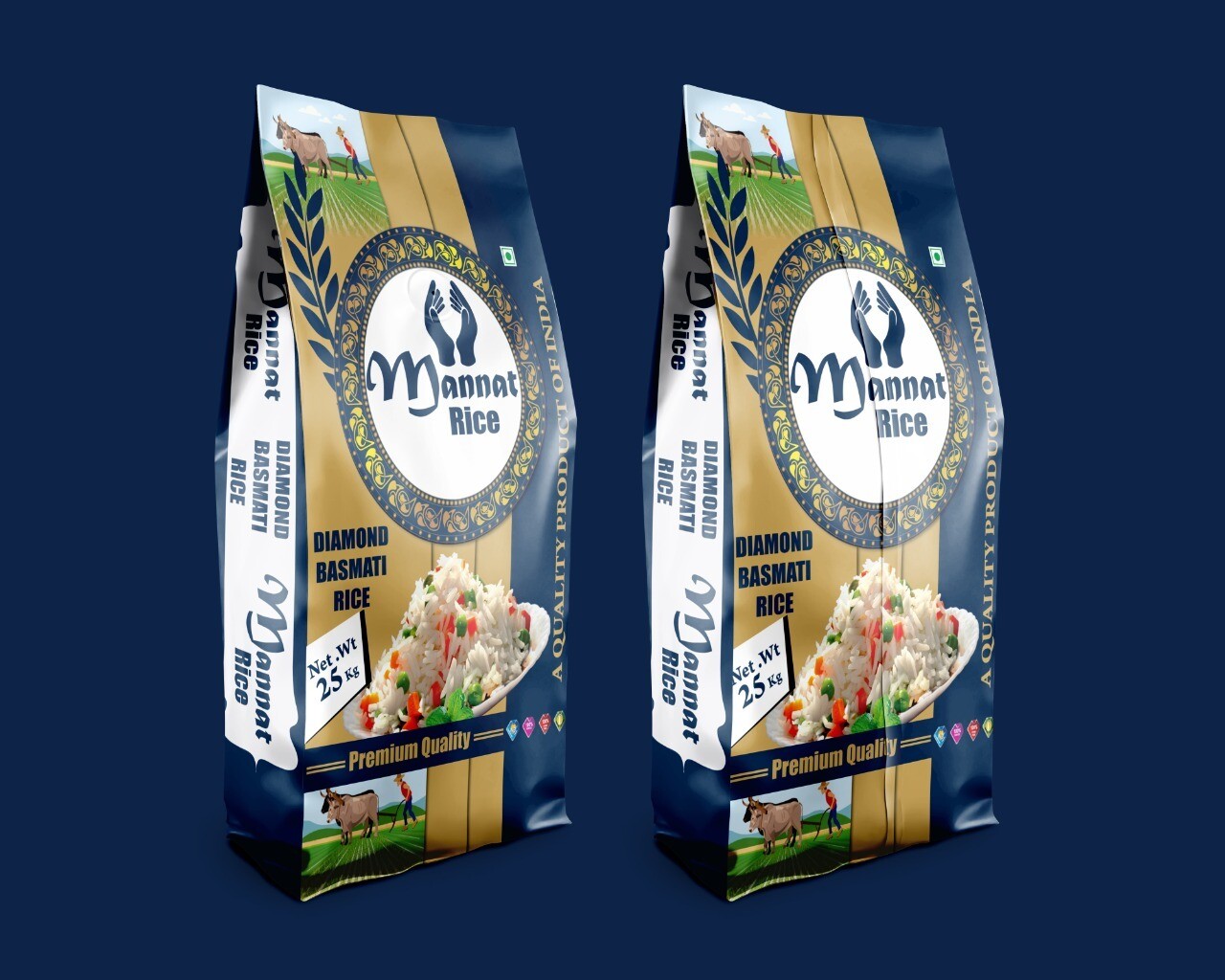 ArtStation - Rice Package Design