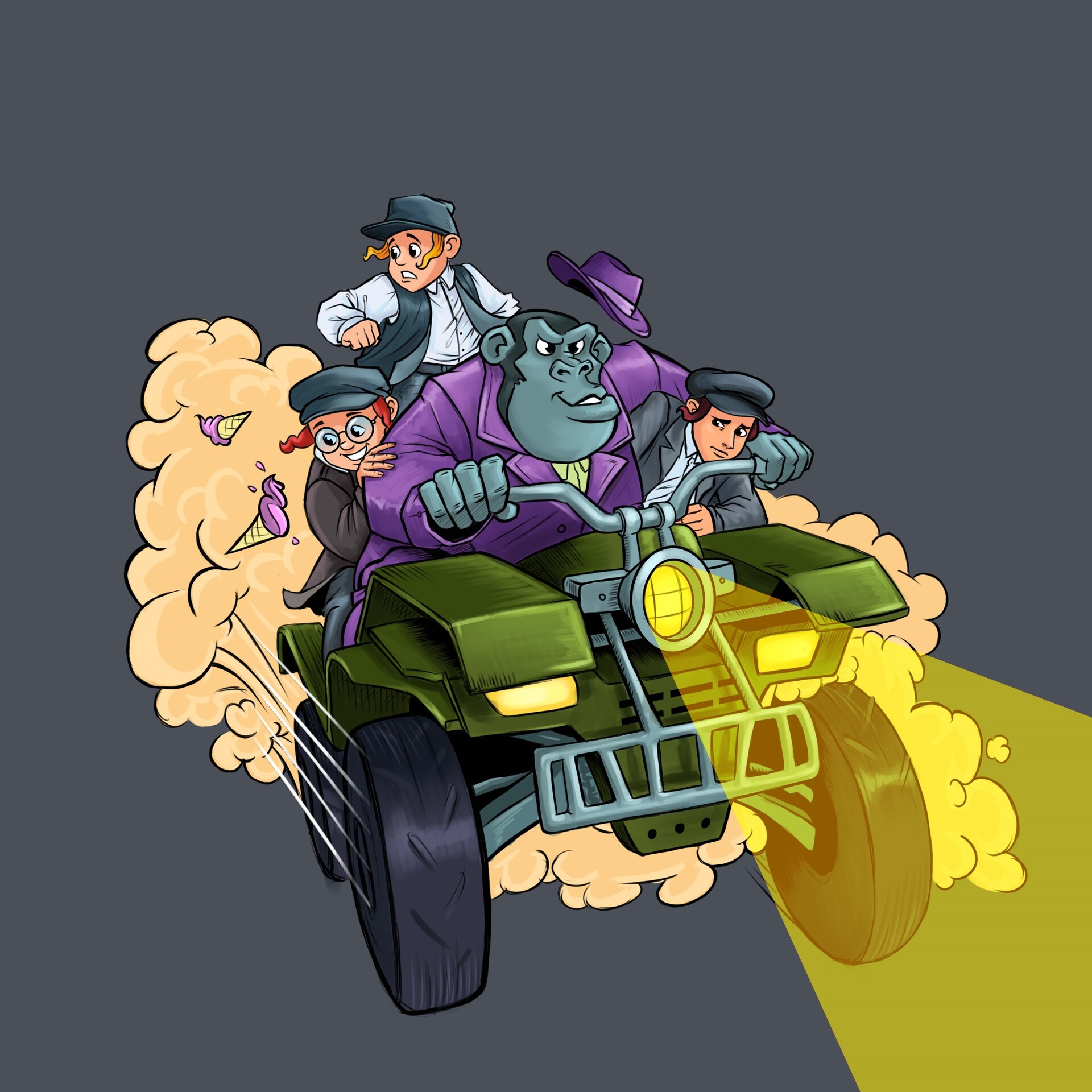 ArtStation - Gorgor and kids