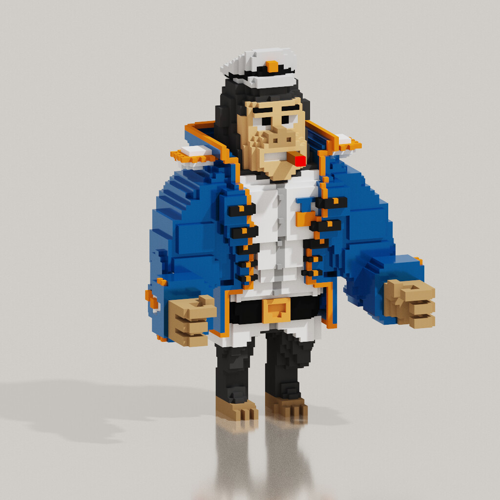 ArtStation - Voxel Monkey
