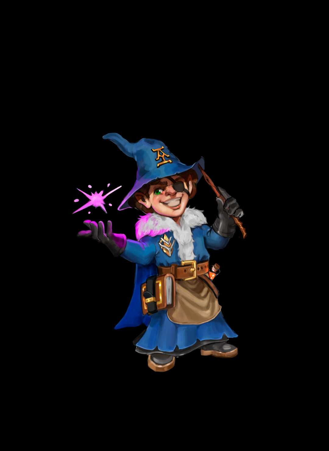 ArtStation - Dwarf mage