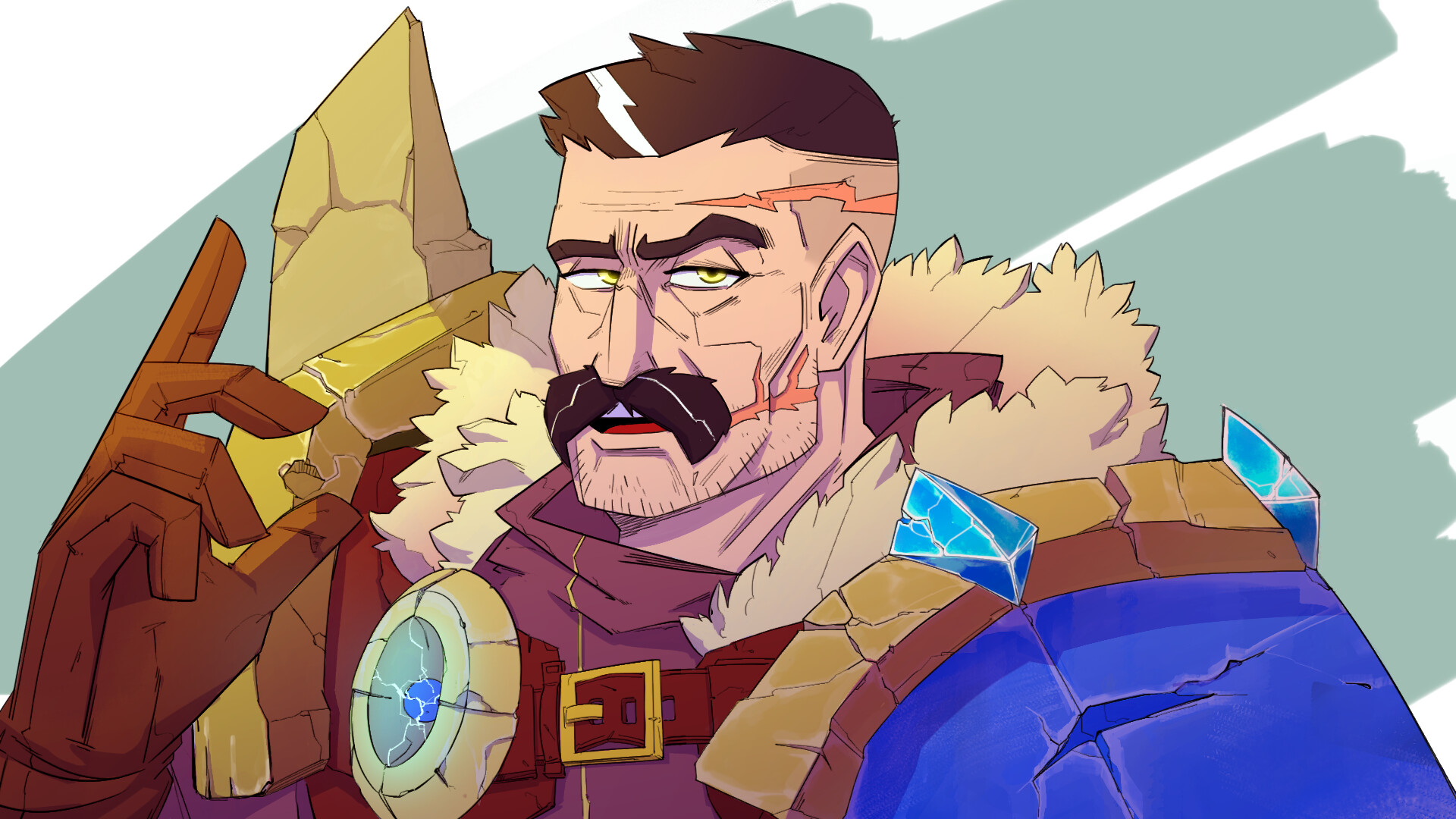 ArtStation - Experienced Knight