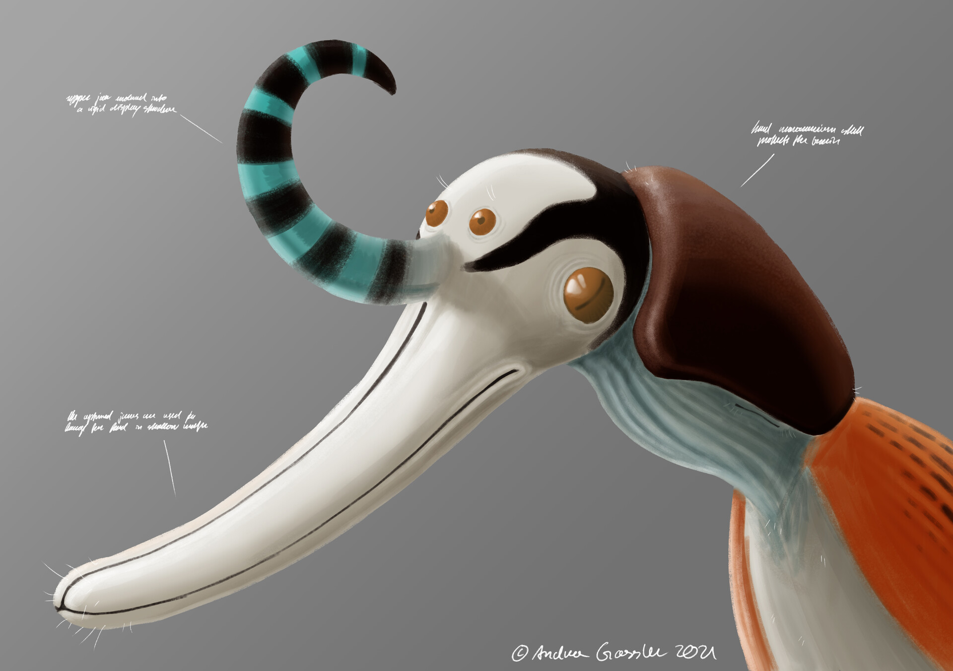 ArtStation - Auroran portrait