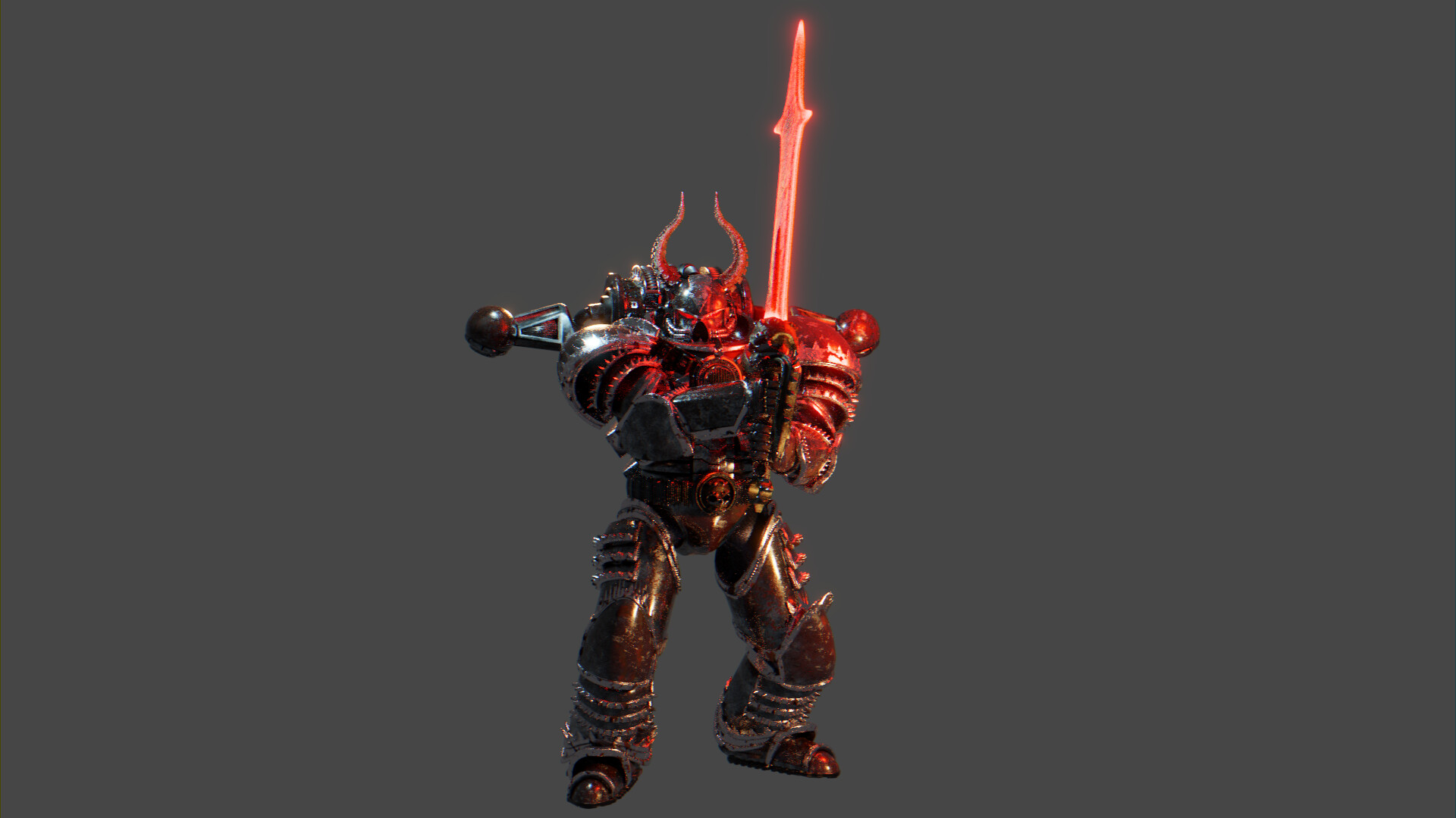 ArtStation - Chaos Space Marine v2