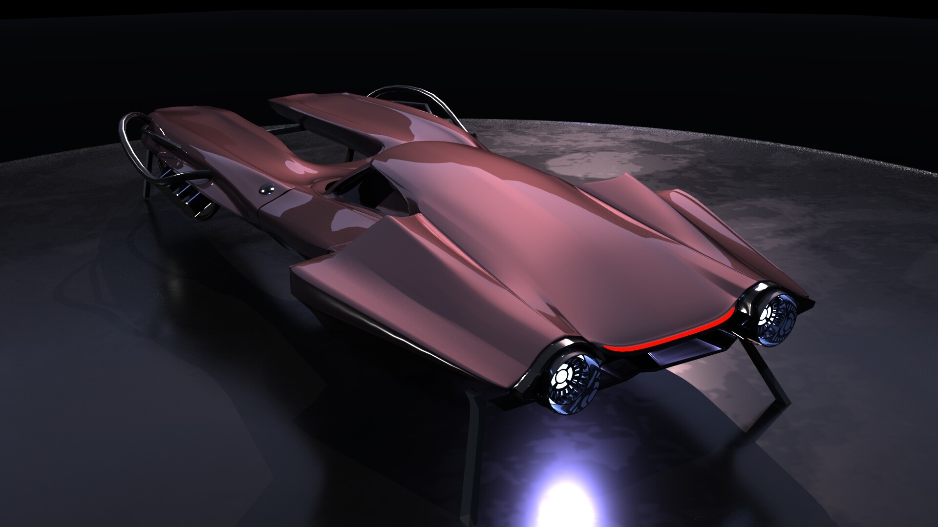 Simon Guivaudon - SCI-Fi Spaceships Concept 3D Model