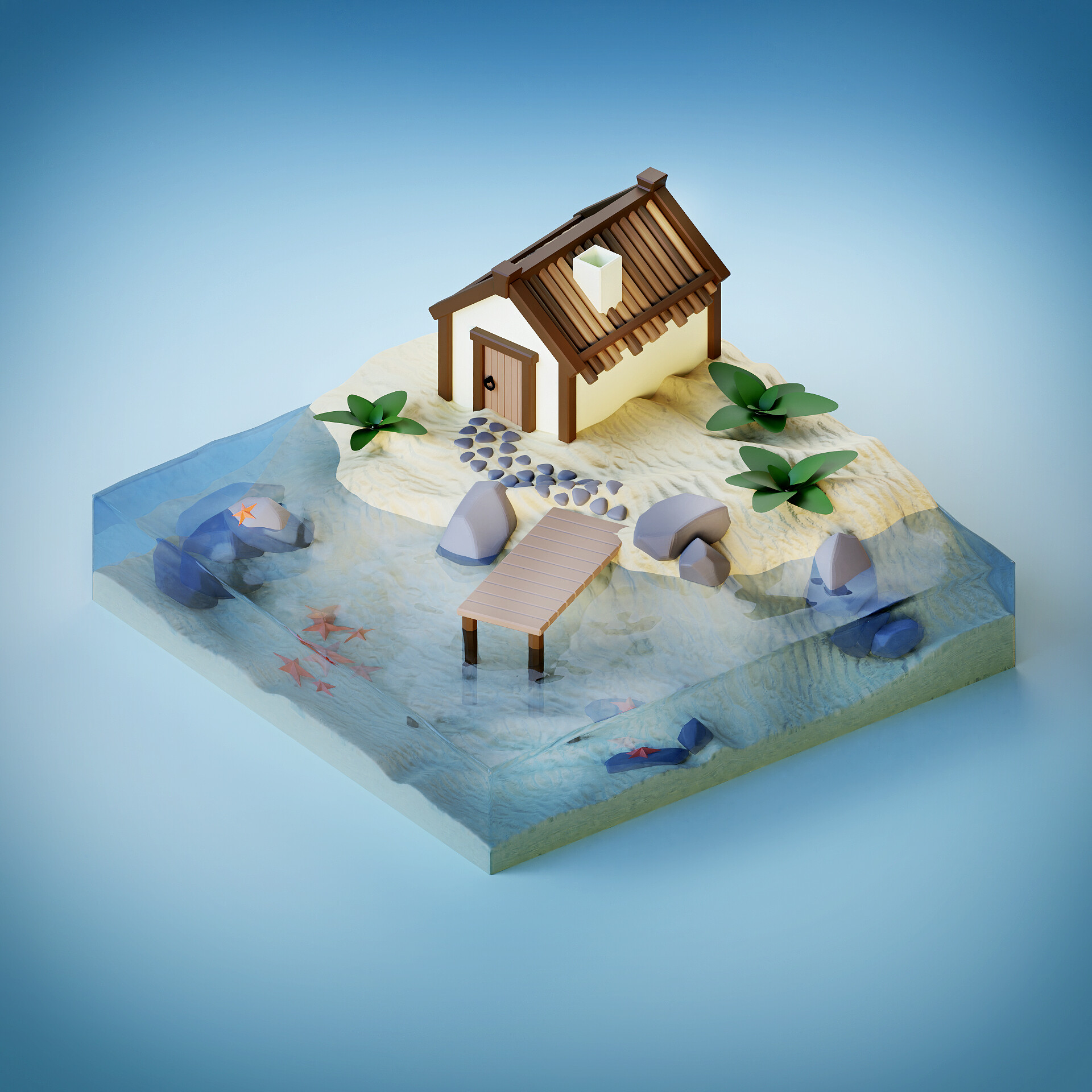 ArtStation - Dream Island