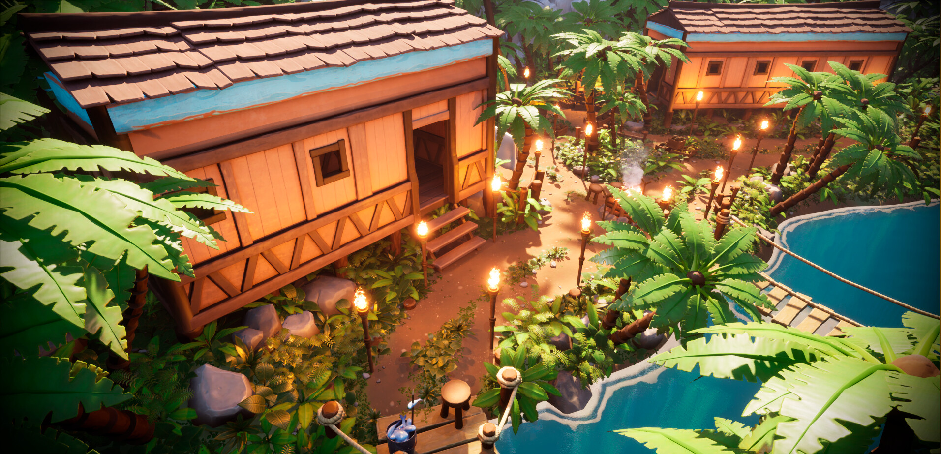 ArtStation - Jungle Village - Unreal Engine