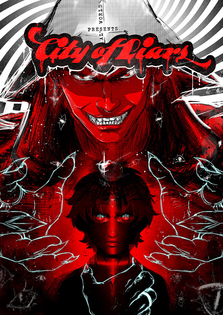 ArtStation - Comicbook cover for City of Liars