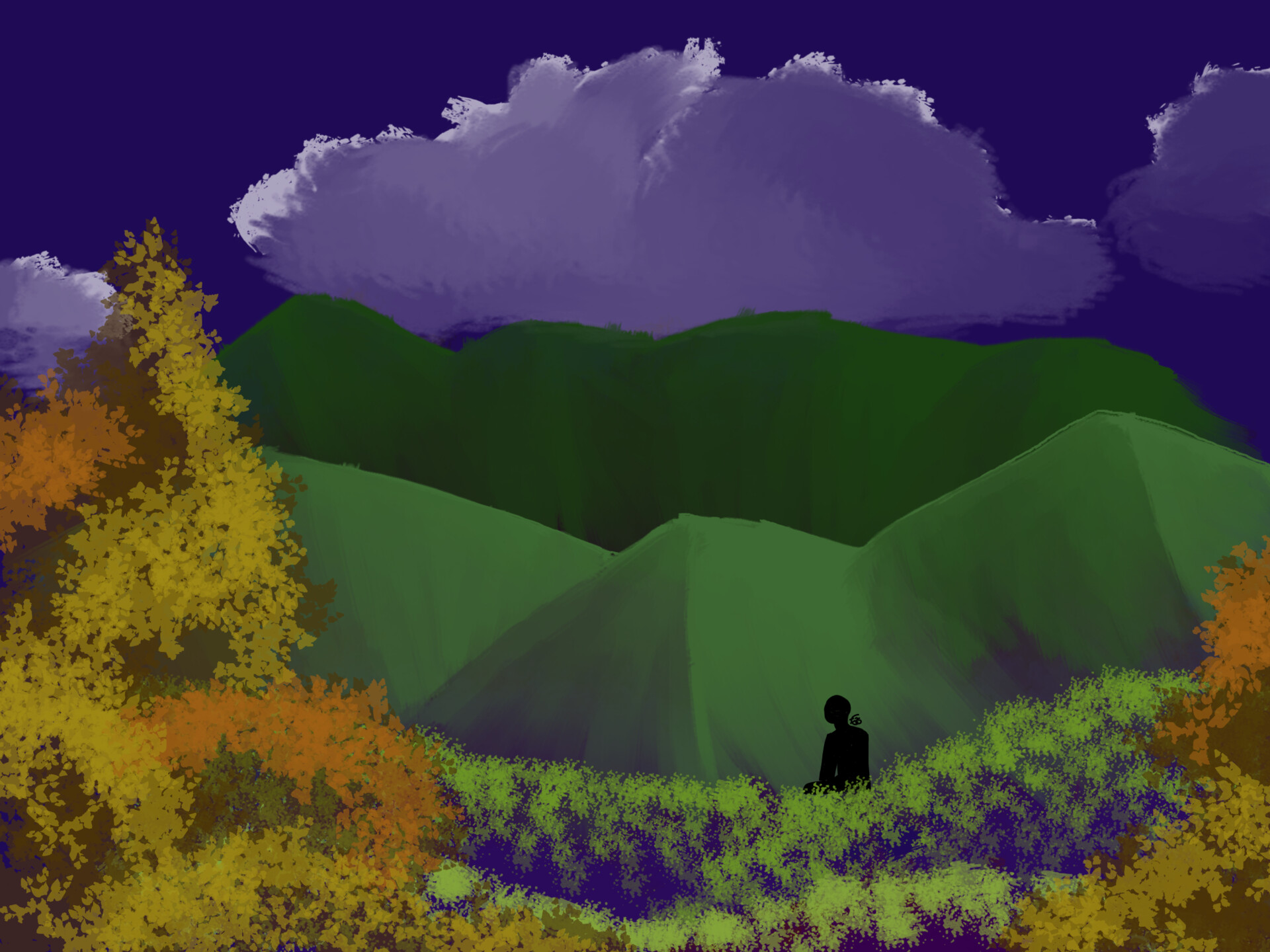 ArtStation - messing around with tools landscape