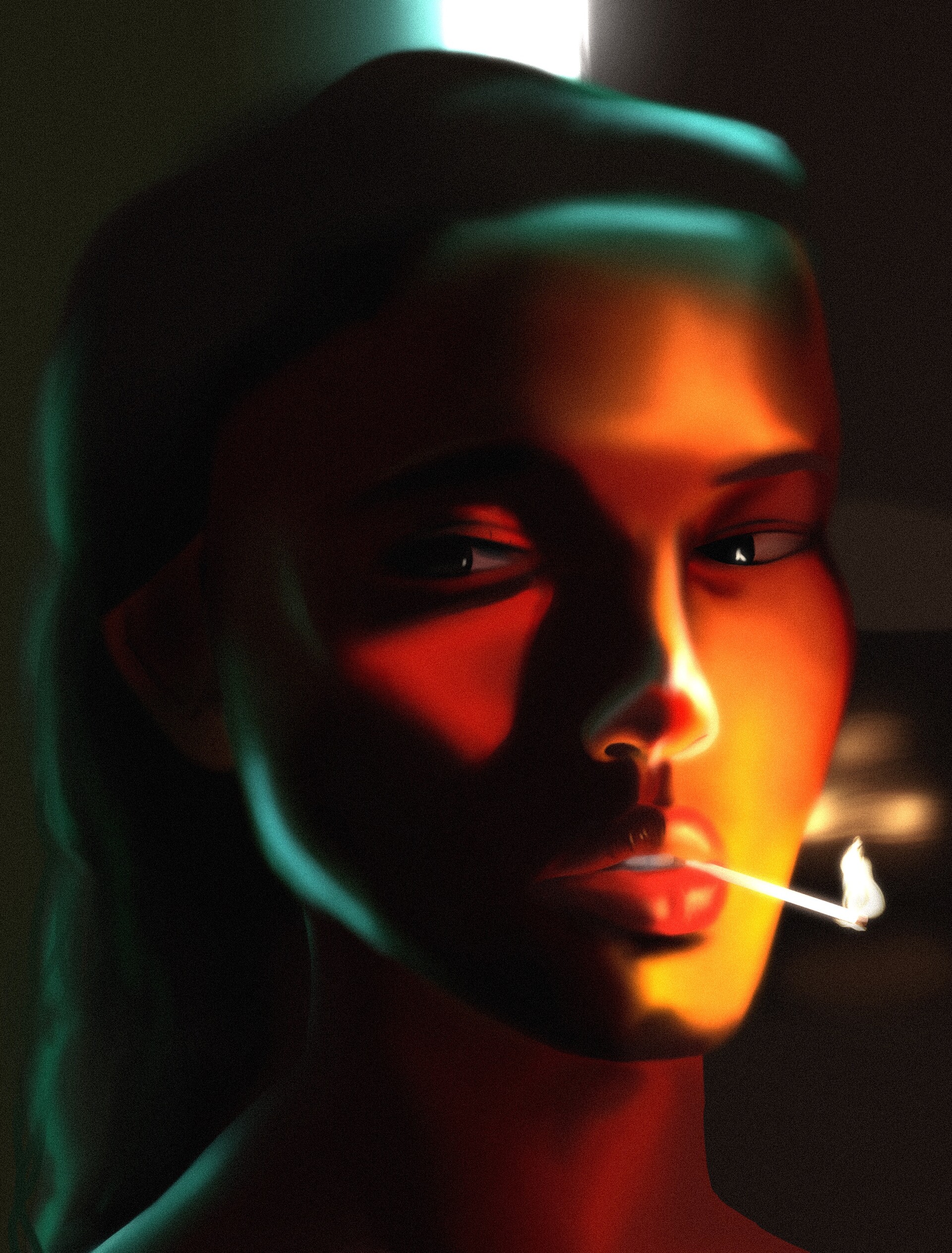 ArtStation - Match stick