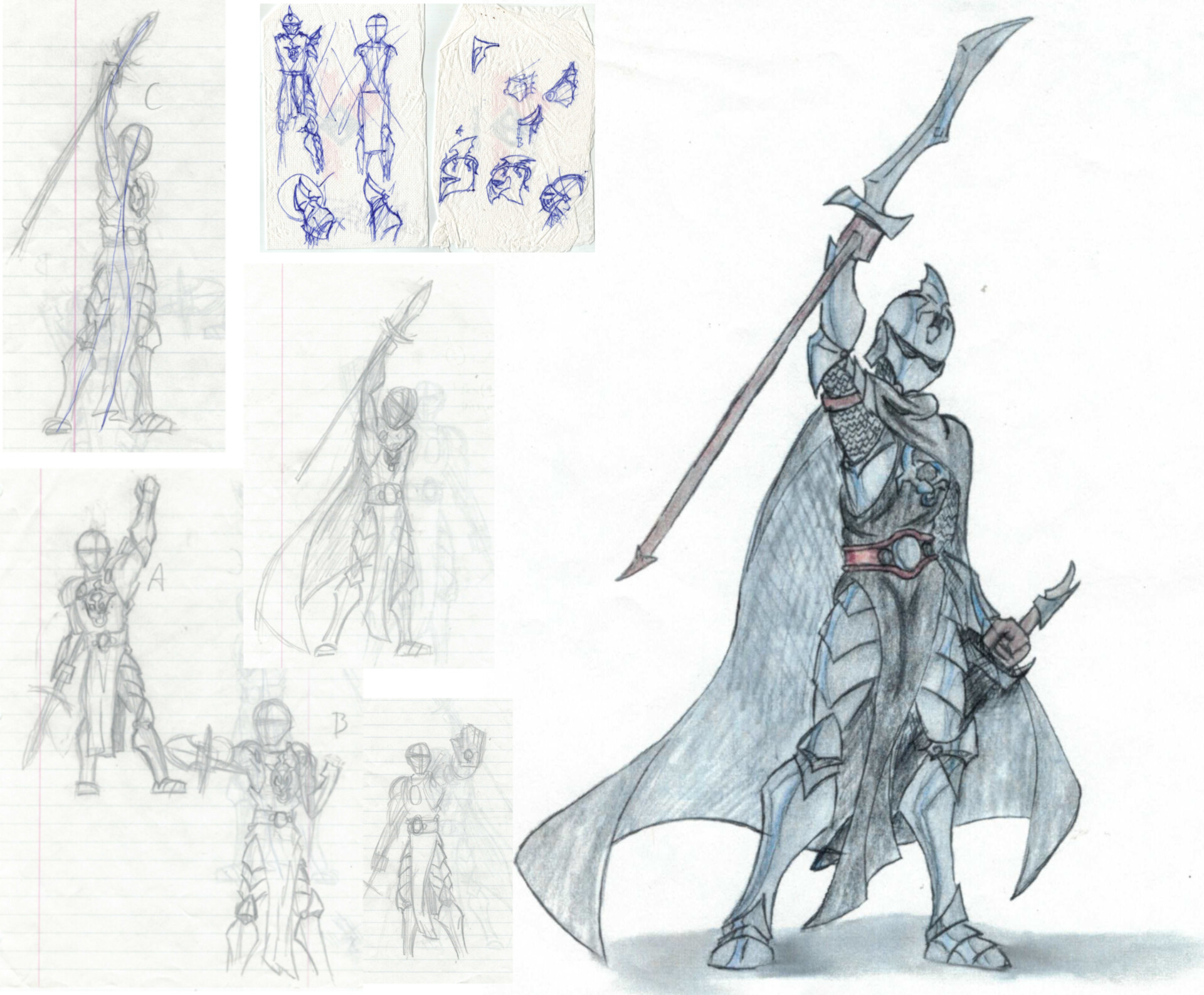 ArtStation - Pen and Paper Fantasy Characters