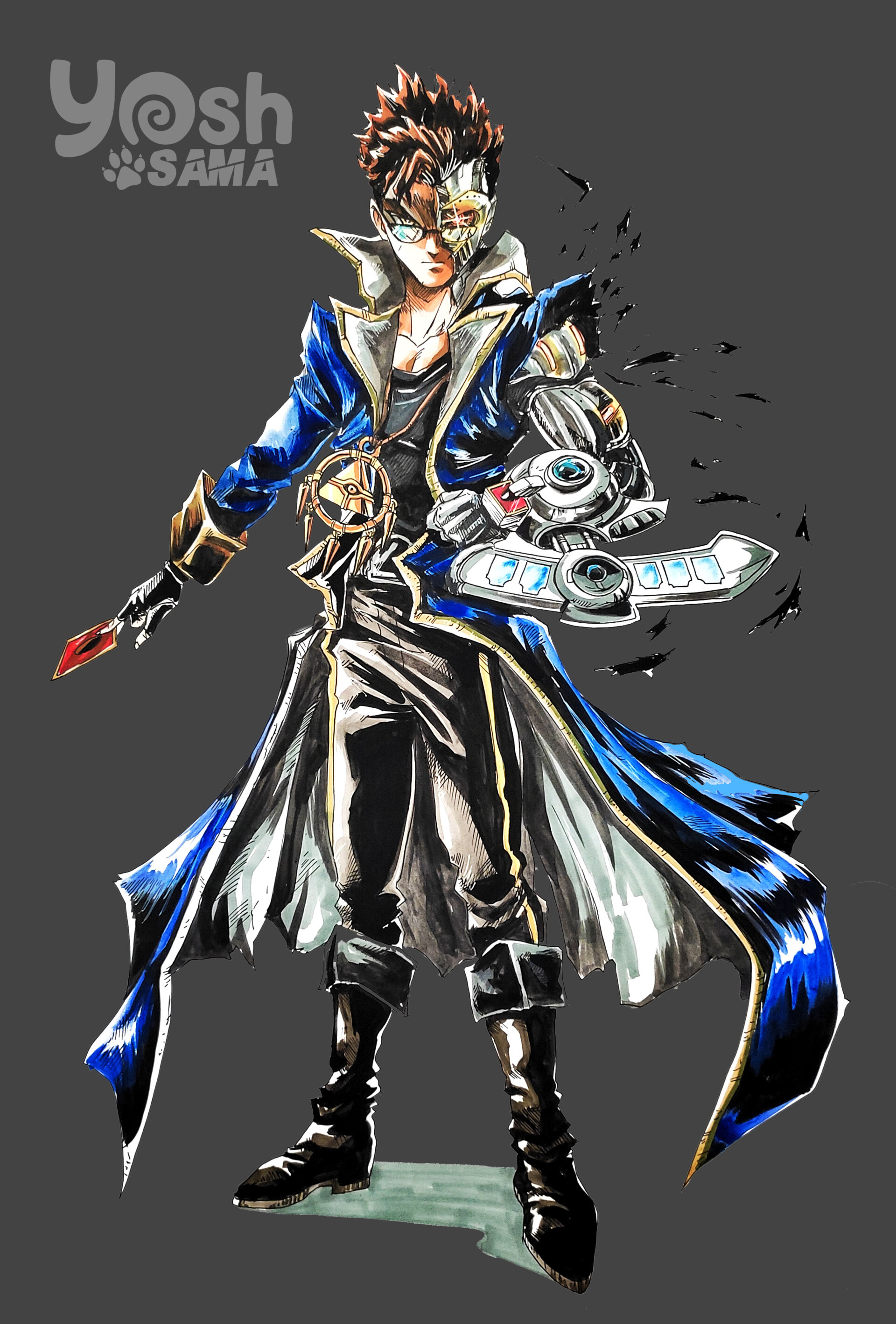 ArtStation - Oc Personal "Yugioh GX", DarkCyber