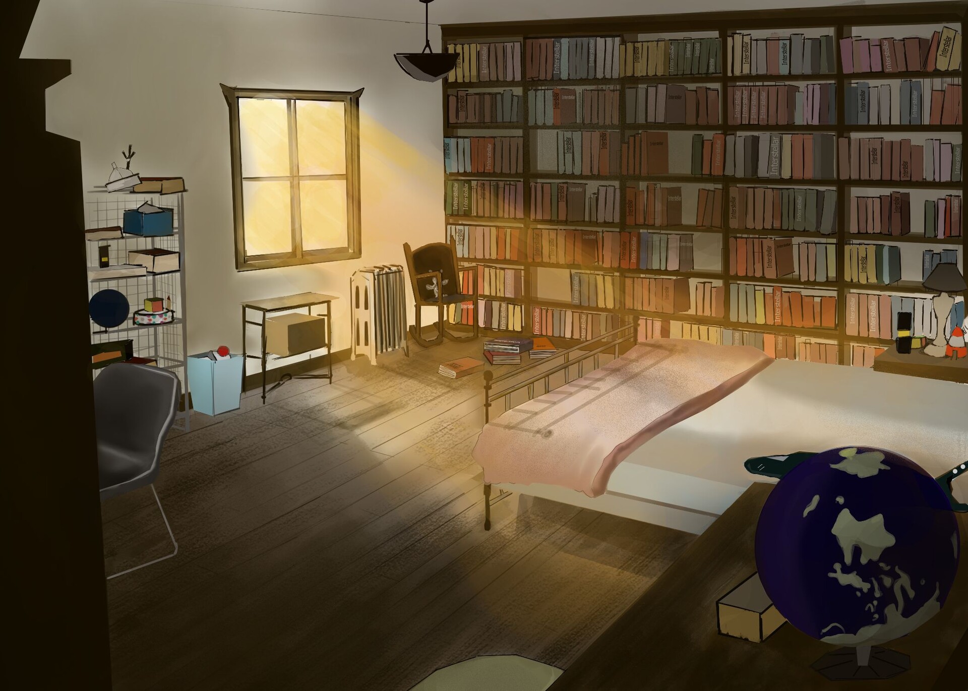 ArtStation - Concept Art inspired by the movie "INTERSTELLAR" / Murphy ...