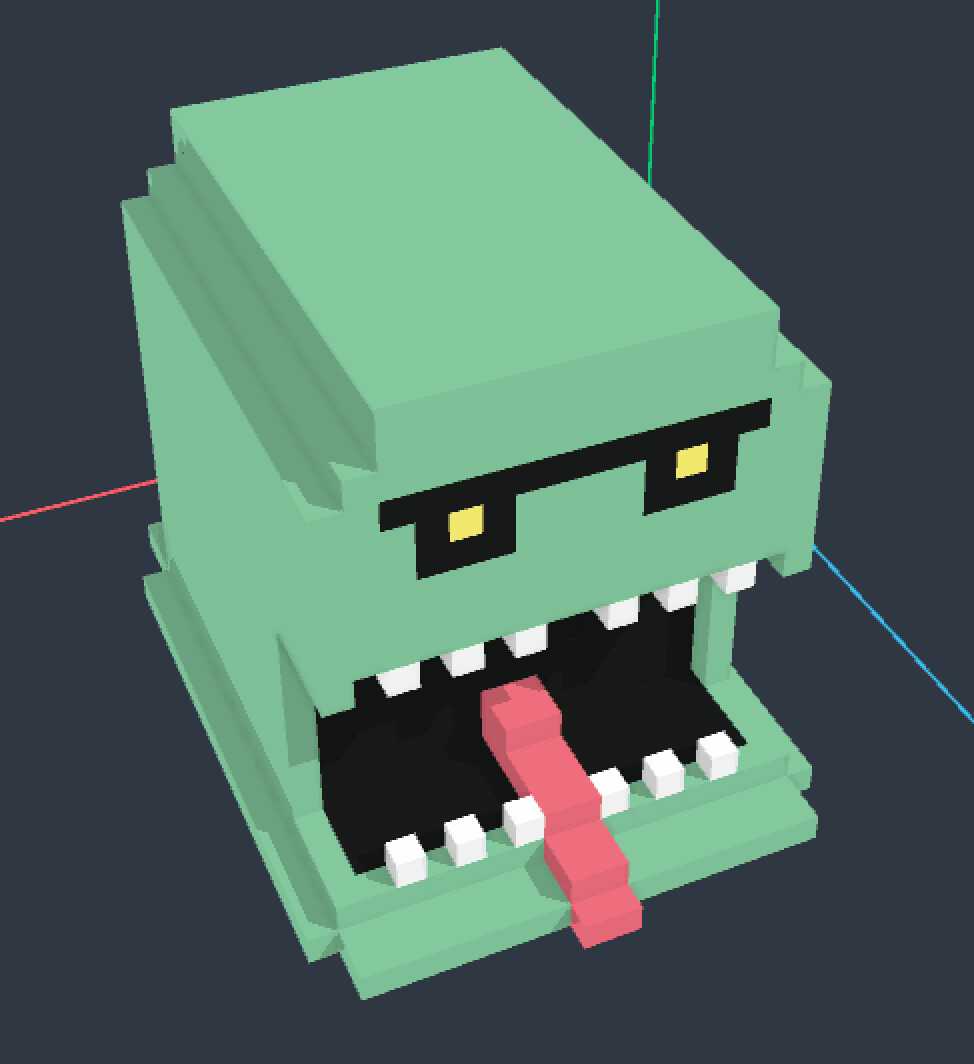 ArtStation - Green monster