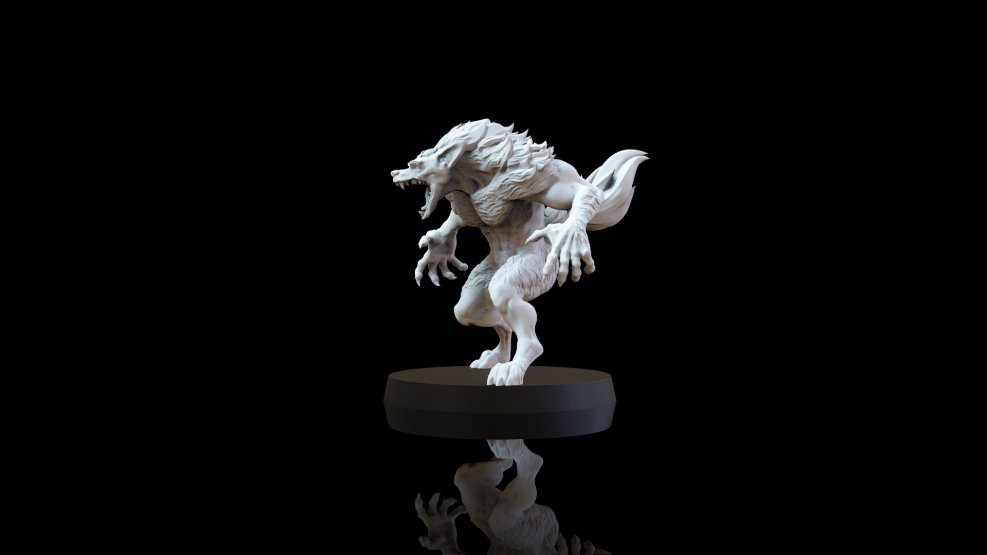 ArtStation - Werewolf Fierce