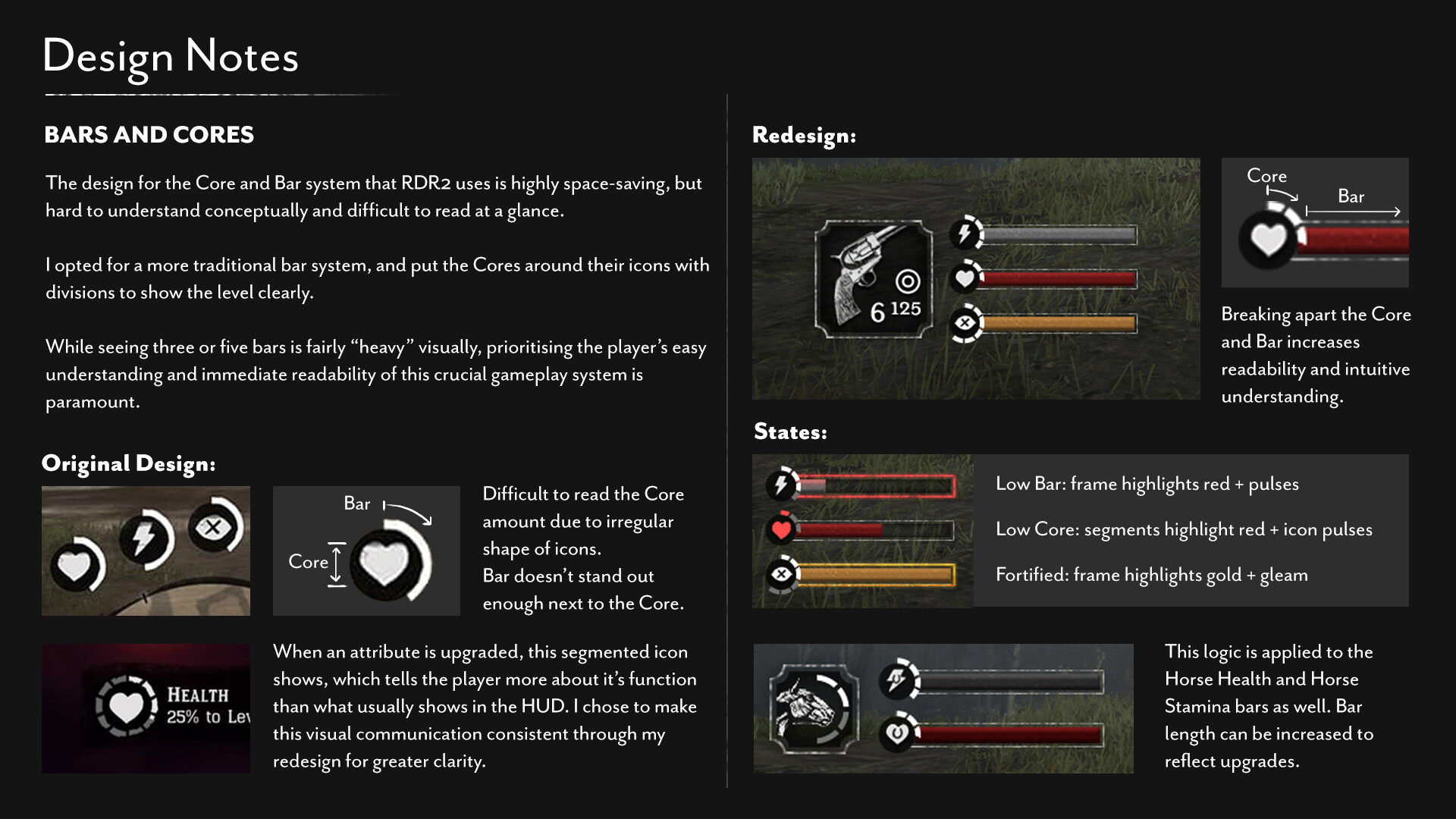 Izzie Kirkpatrick - RDR2 HUD Redesign